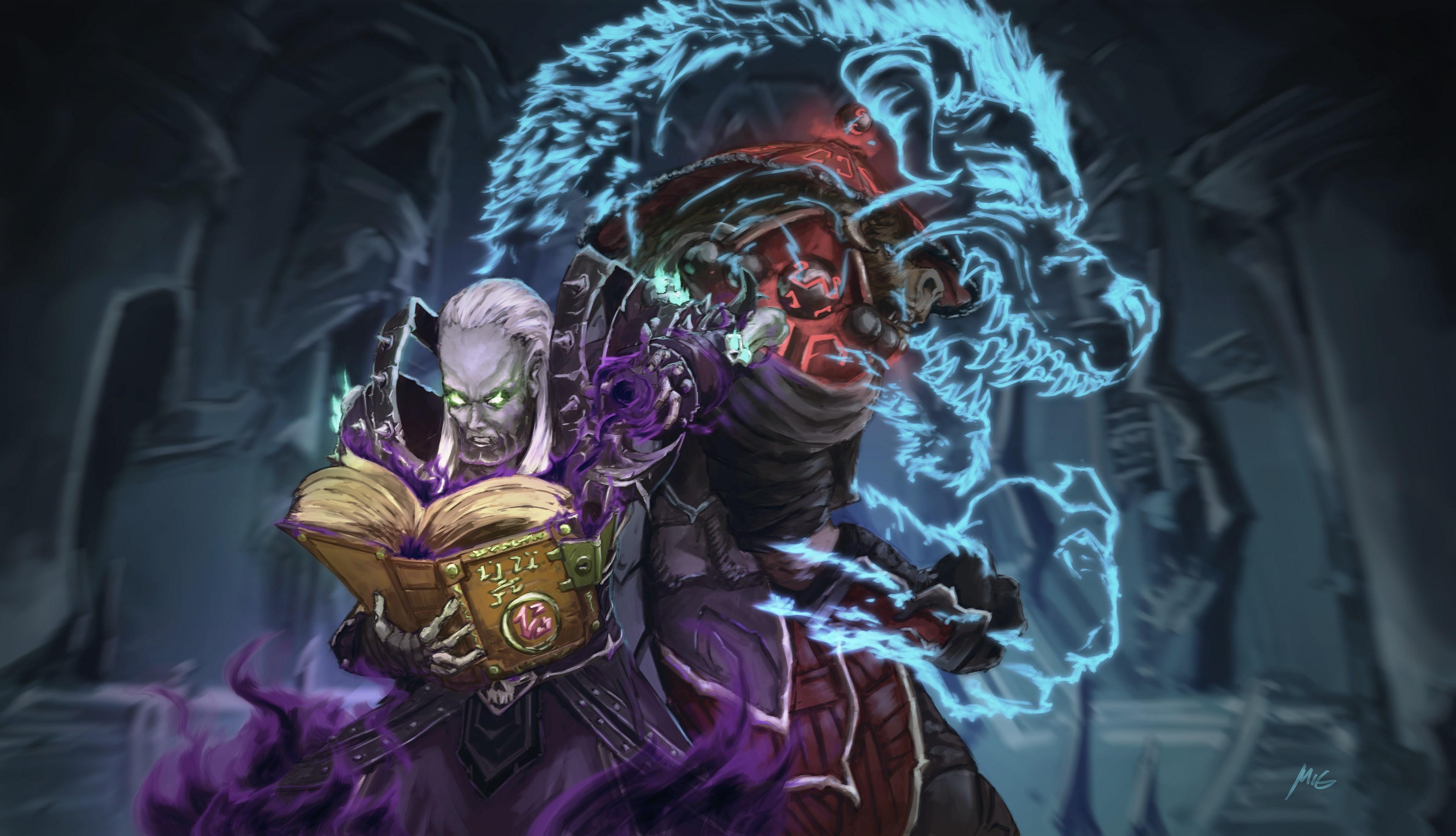 World of Warcraft Warlock Wallpapers - Top Free World of Warcraft ...