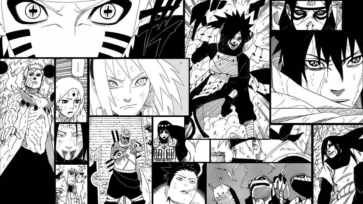 Naruto Manga Panel Wallpapers - Top Free Naruto Manga Panel Backgrounds ...