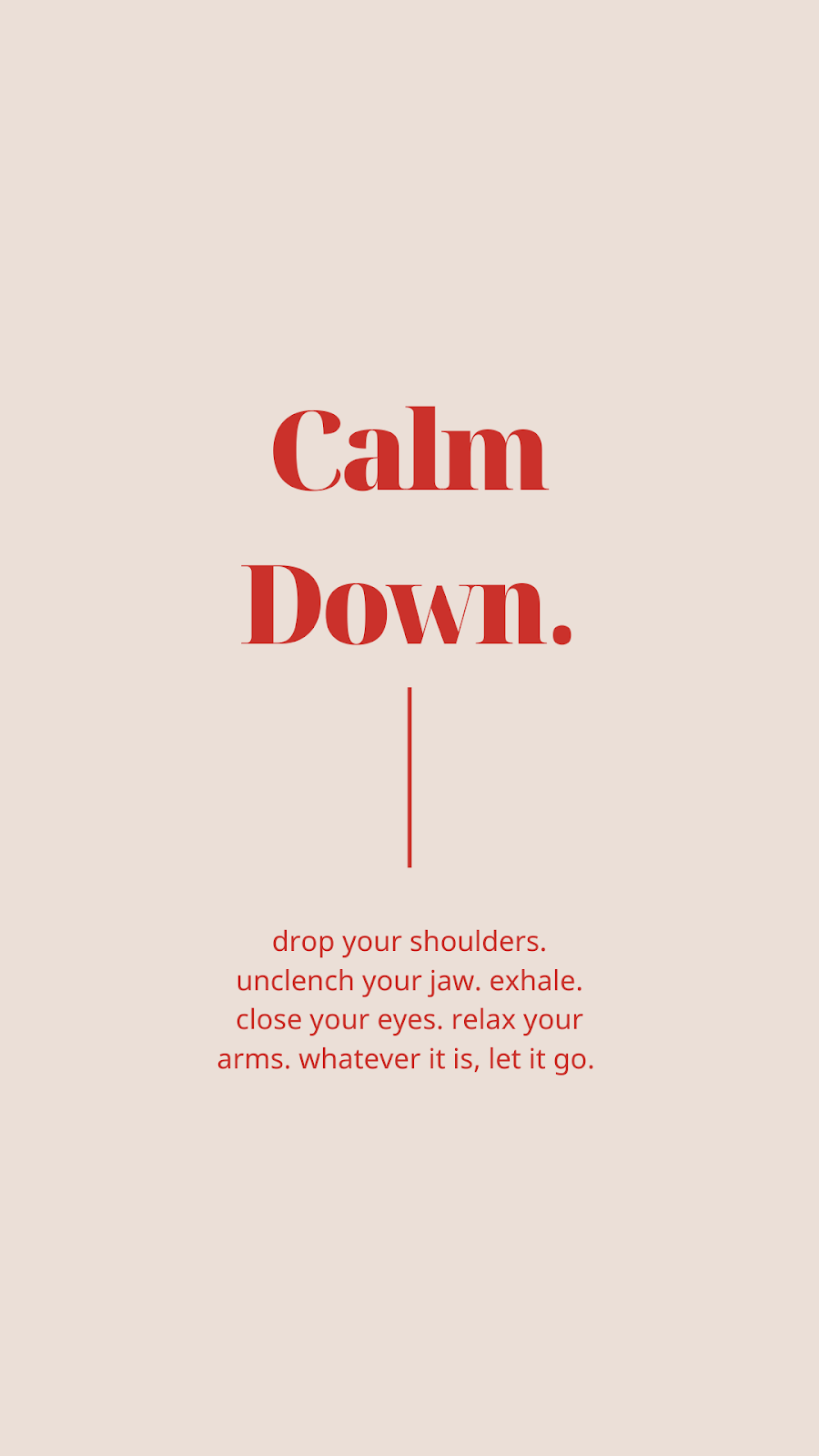 Calm Down Wallpapers - Top Free Calm Down Backgrounds - WallpaperAccess
