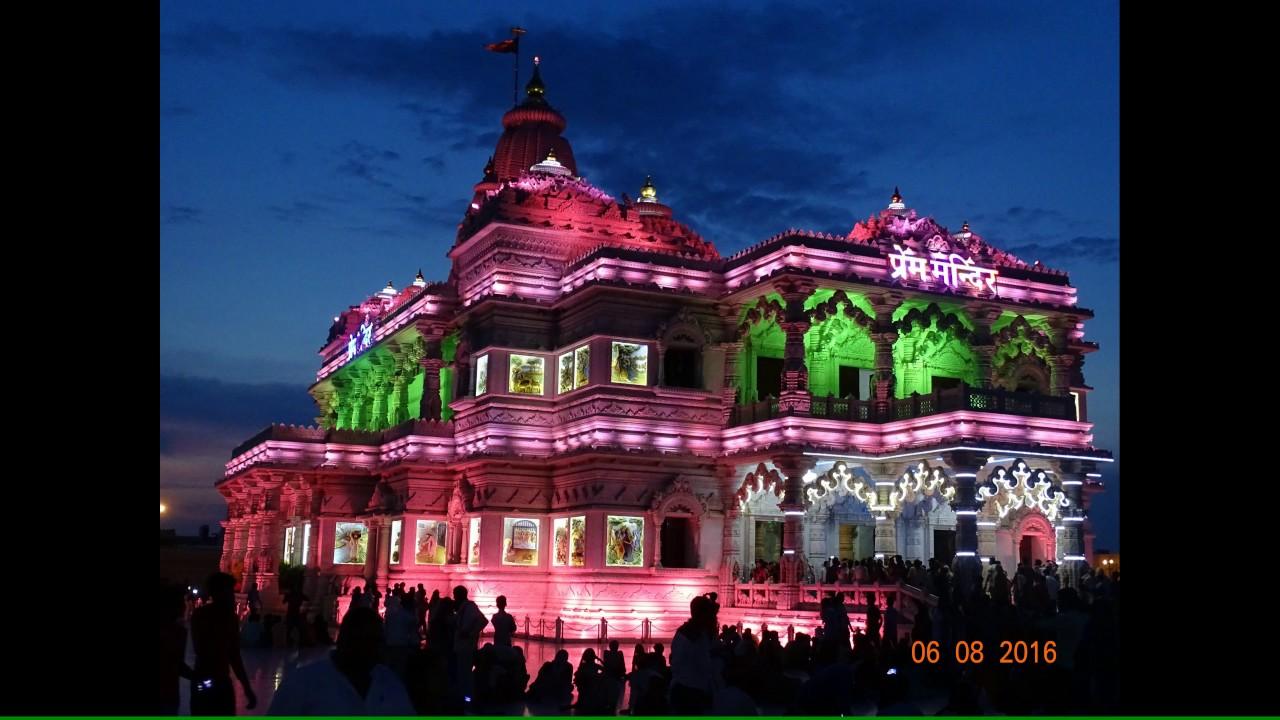 Prem Mandir Vrindavan Wallpapers - Top Free Prem Mandir Vrindavan ...