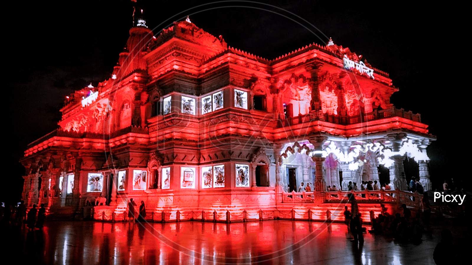 Prem Mandir Vrindavan Wallpapers - Top Free Prem Mandir Vrindavan Backgrounds - WallpaperAccess