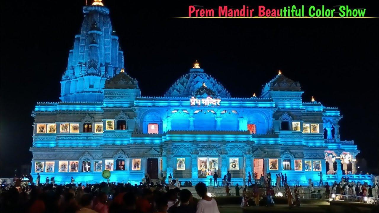 Prem Mandir Vrindavan Wallpapers - Top Free Prem Mandir Vrindavan ...