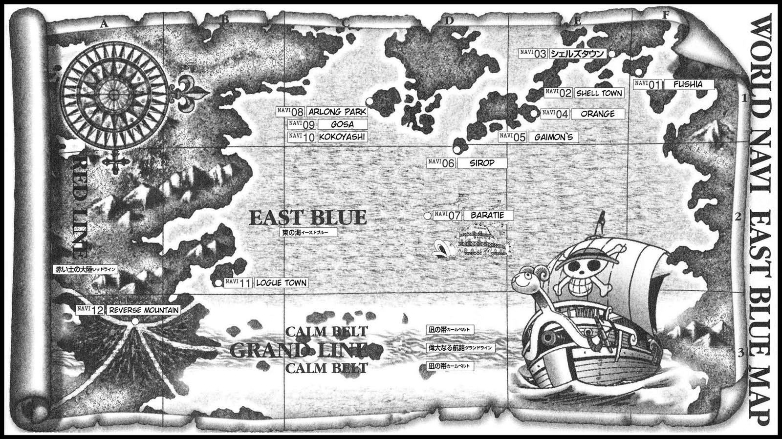 One Piece Map Wallpapers - Top Free One Piece Map Backgrounds ...
