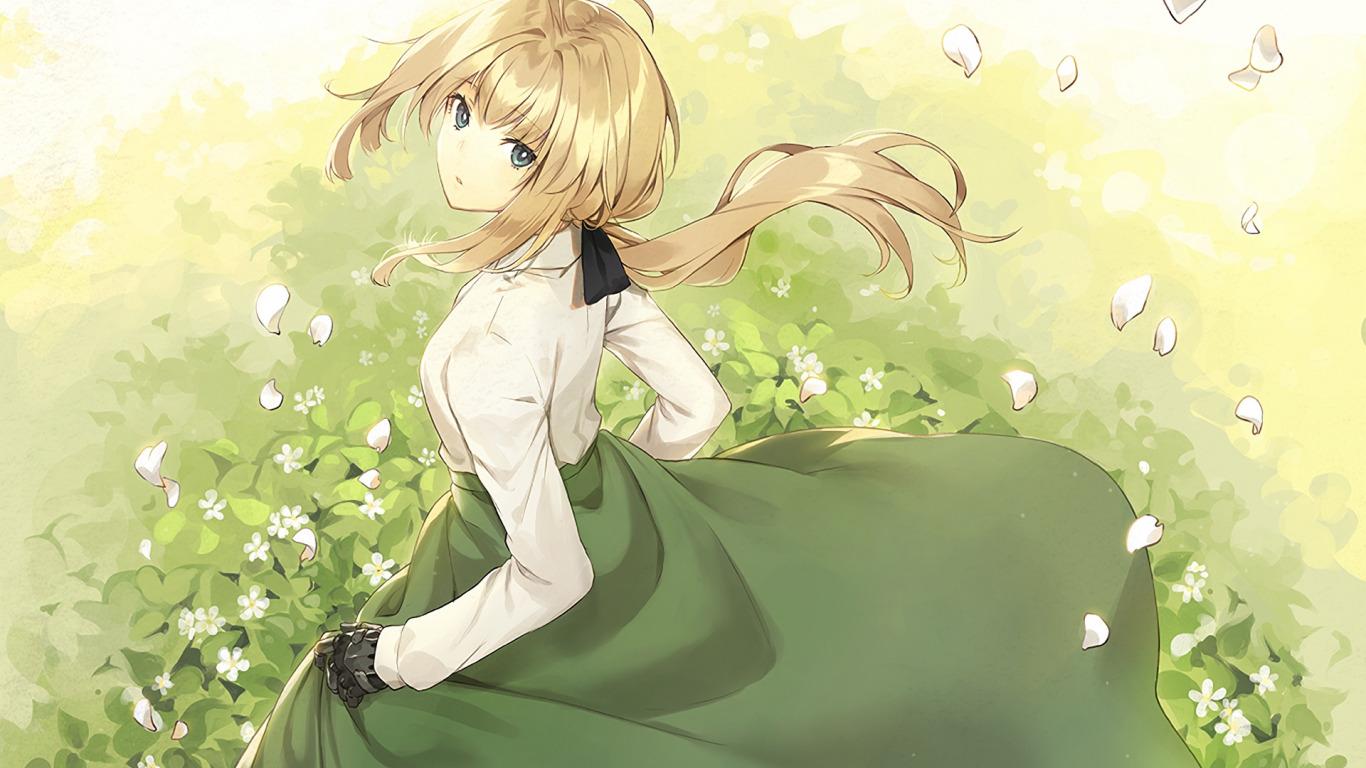 Anime Grass Wallpapers - Top Free Anime Grass Backgrounds - WallpaperAccess