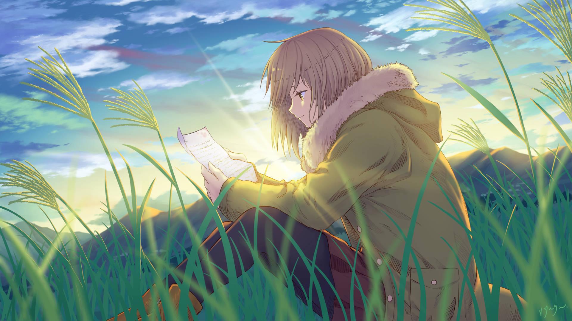 Anime Grass Wallpapers - Top Free Anime Grass Backgrounds - WallpaperAccess