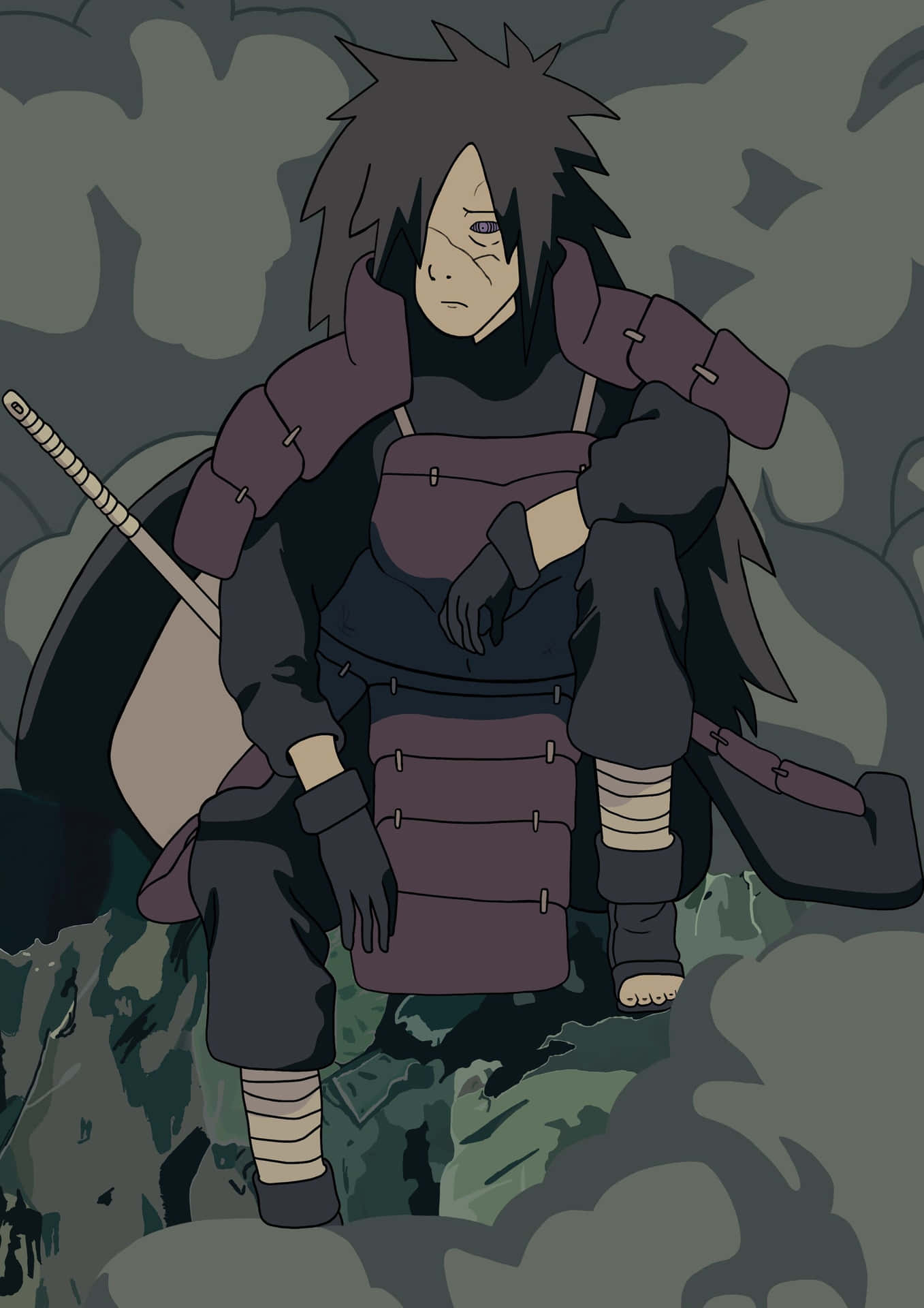 Madara Sitting Wallpapers - Top Free Madara Sitting Backgrounds ...