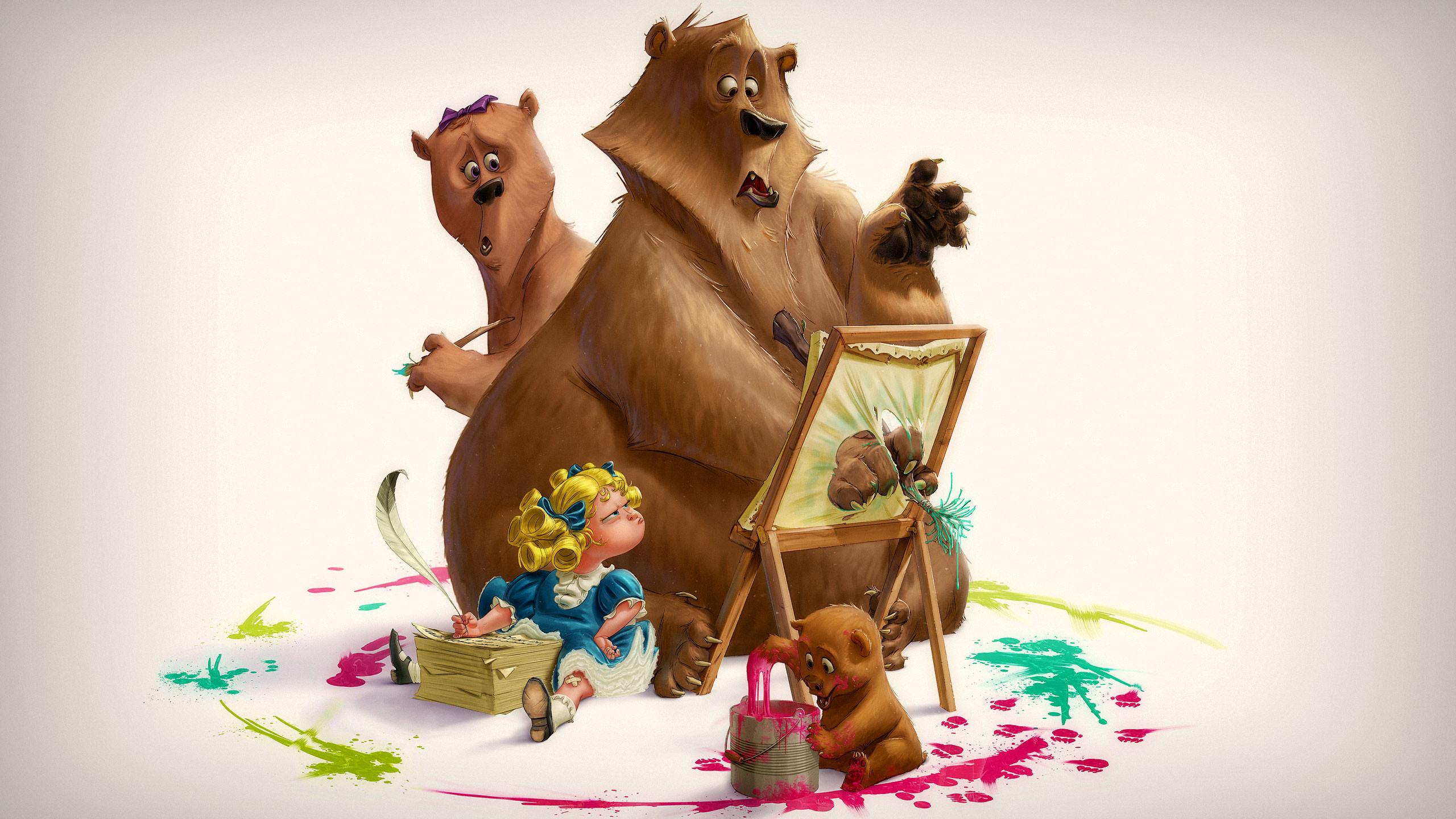 Three Bears Wallpapers - Top Free Three Bears Backgrounds - WallpaperAccess