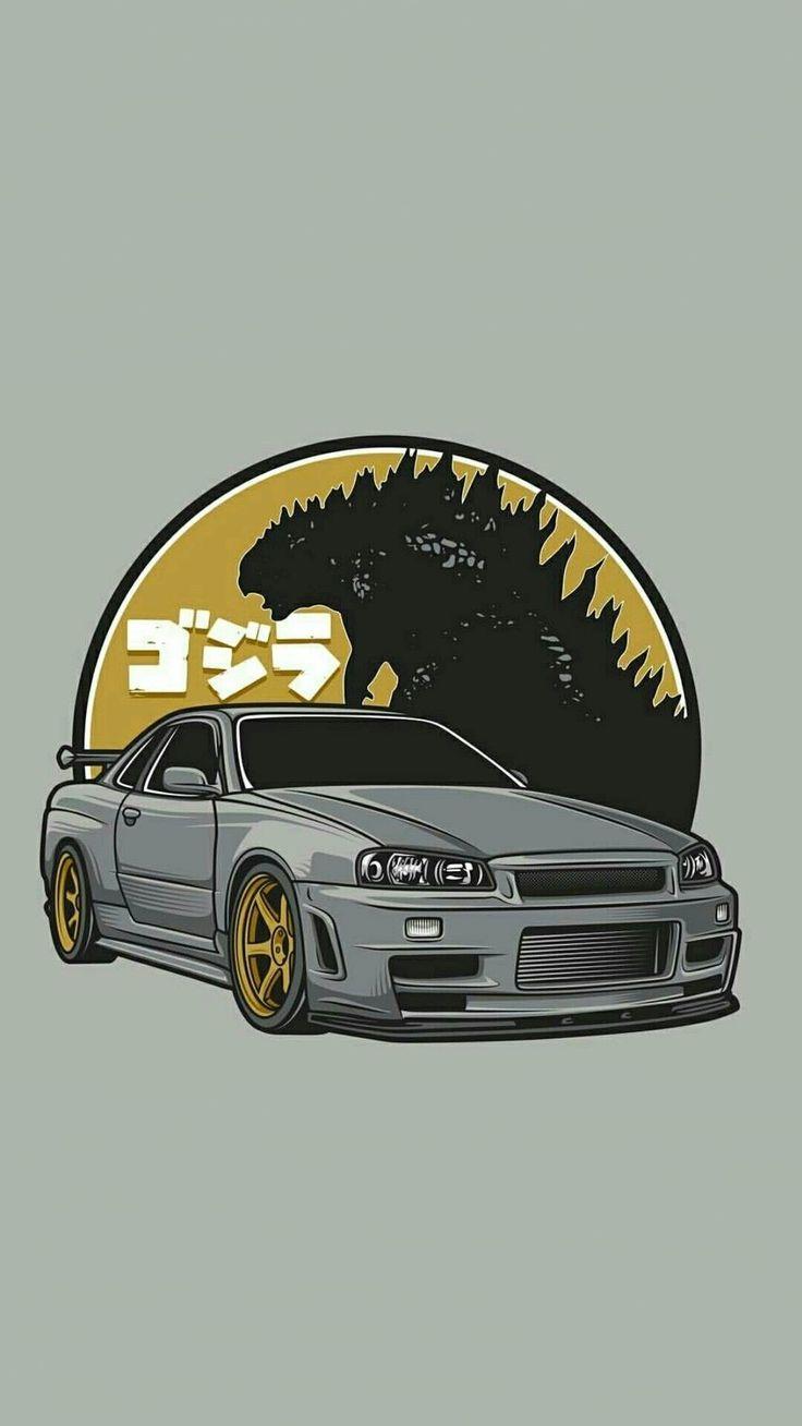 Jdm Cartoon Wallpapers - Top Free Jdm Cartoon Backgrounds - WallpaperAccess