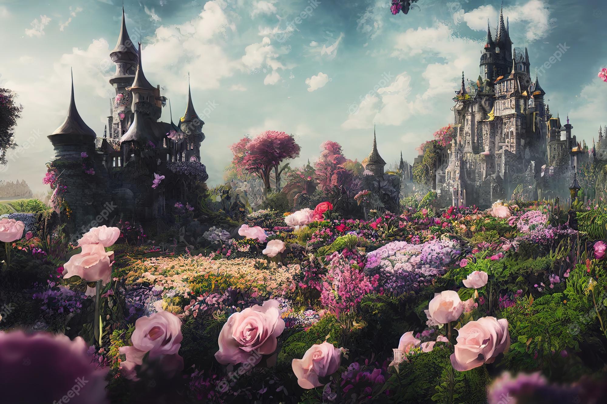 Fantasy Garden Wallpapers - Top Free Fantasy Garden Backgrounds - WallpaperAccess