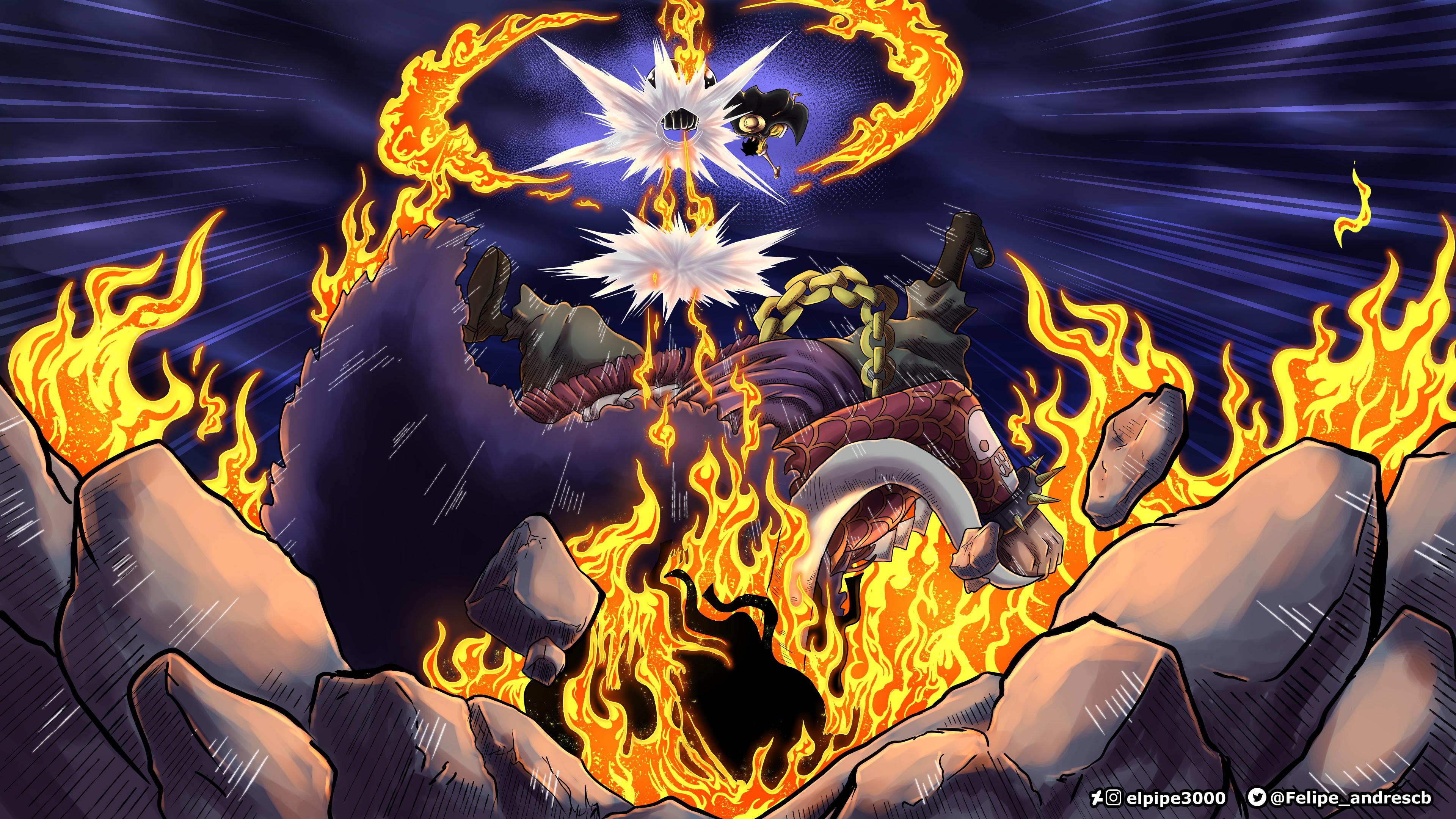 Luffy Red Roc Wallpapers - Top Free Luffy Red Roc Backgrounds ...