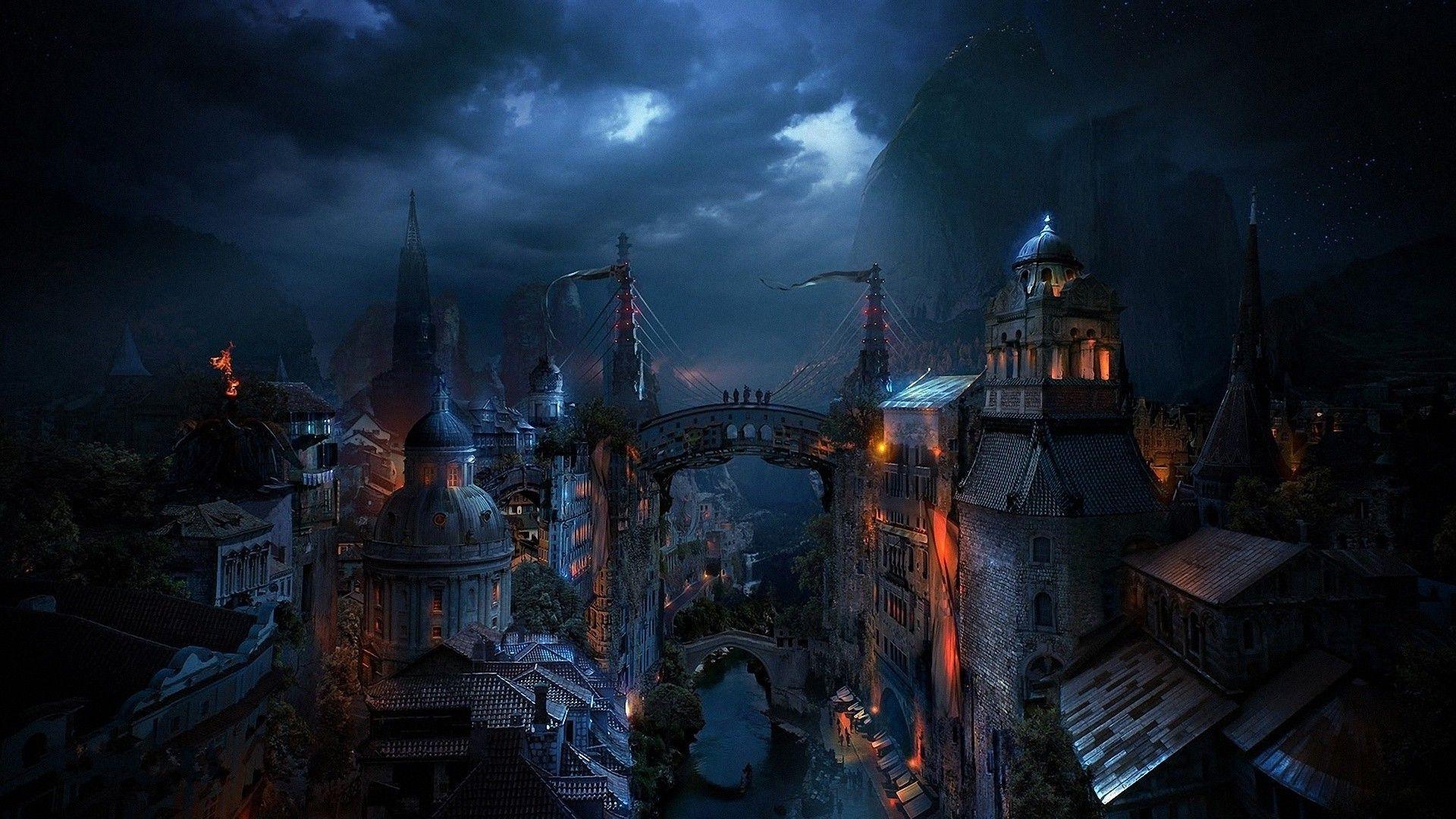 Fantasy Town Wallpapers - Top Free Fantasy Town Backgrounds ...