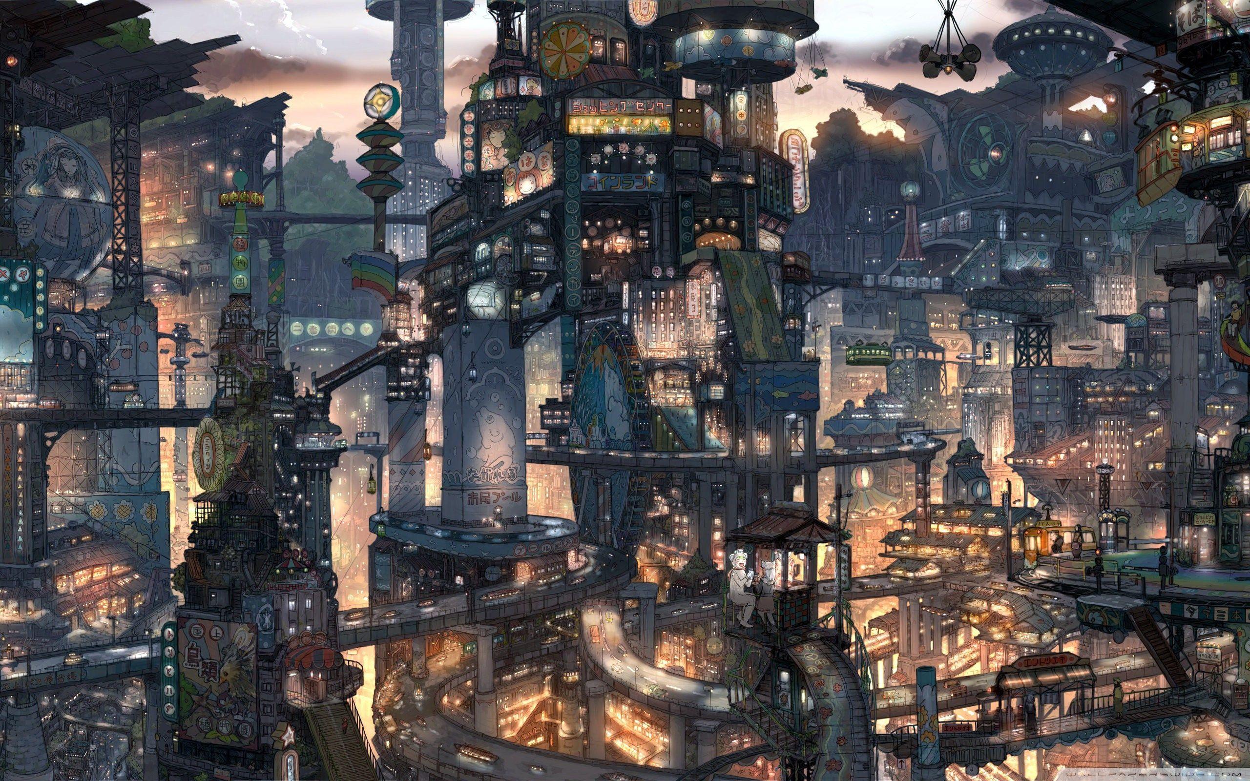 Fantasy Town Wallpapers - Top Free Fantasy Town Backgrounds ...