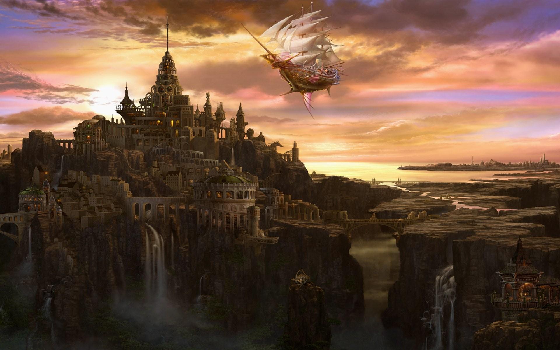 Fantasy Town Wallpapers - Top Free Fantasy Town Backgrounds ...