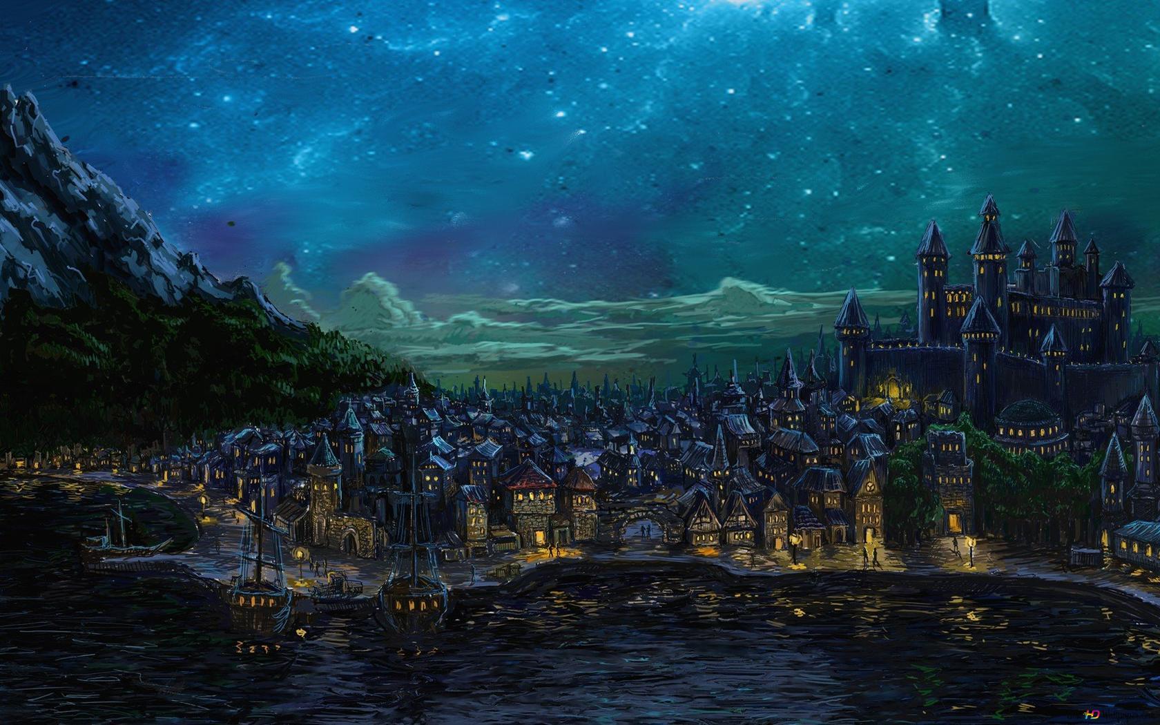 Fantasy Town Wallpapers - Top Free Fantasy Town Backgrounds ...