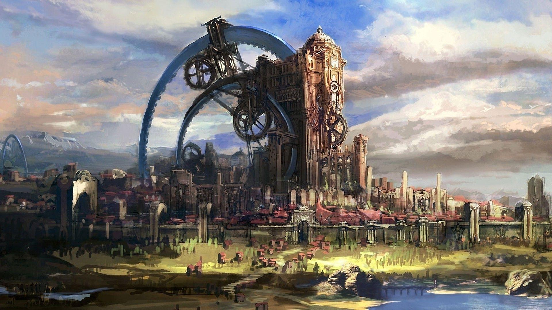 Fantasy Town Wallpapers - Top Free Fantasy Town Backgrounds ...