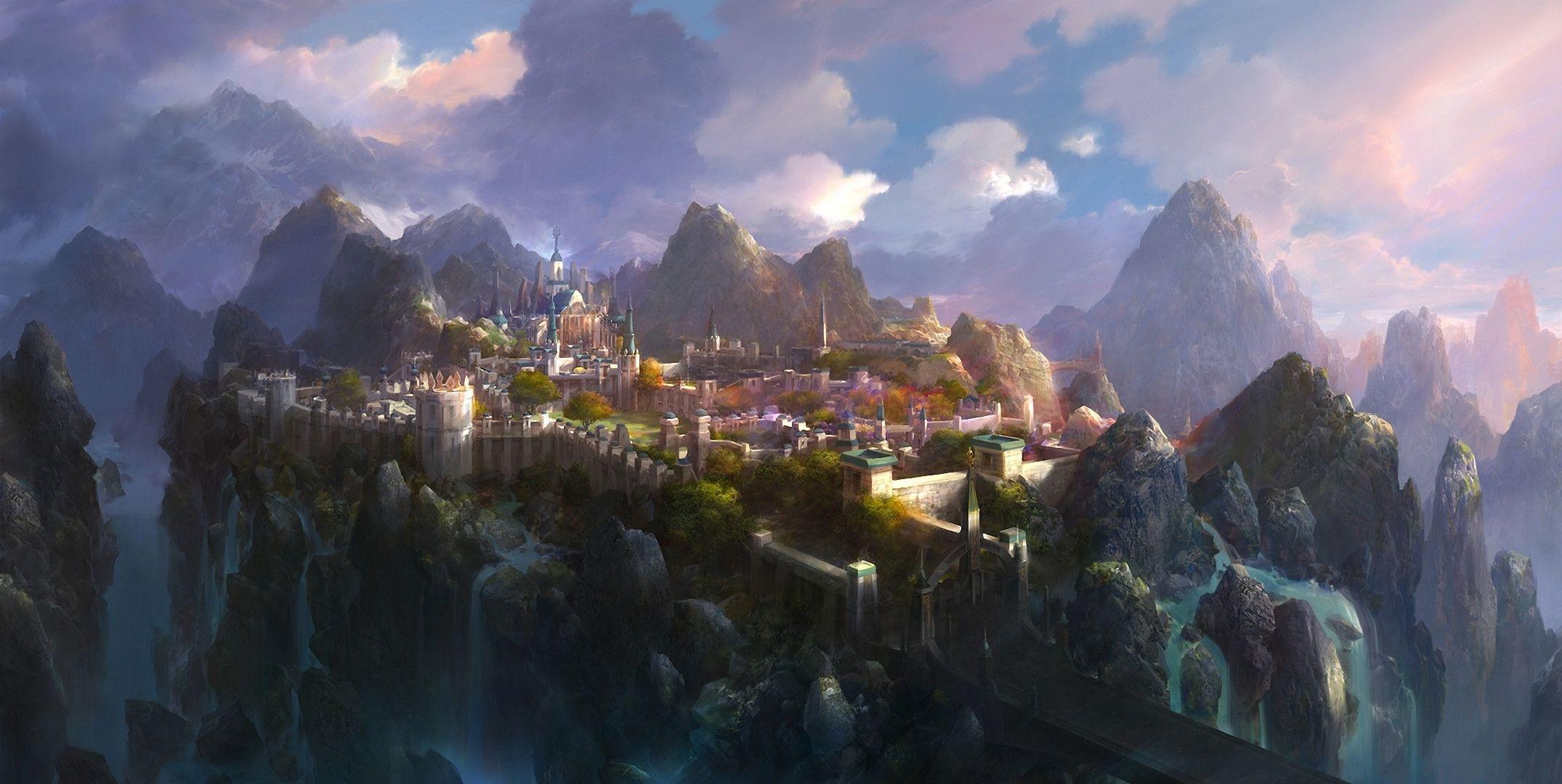 Fantasy Town Wallpapers - Top Free Fantasy Town Backgrounds ...