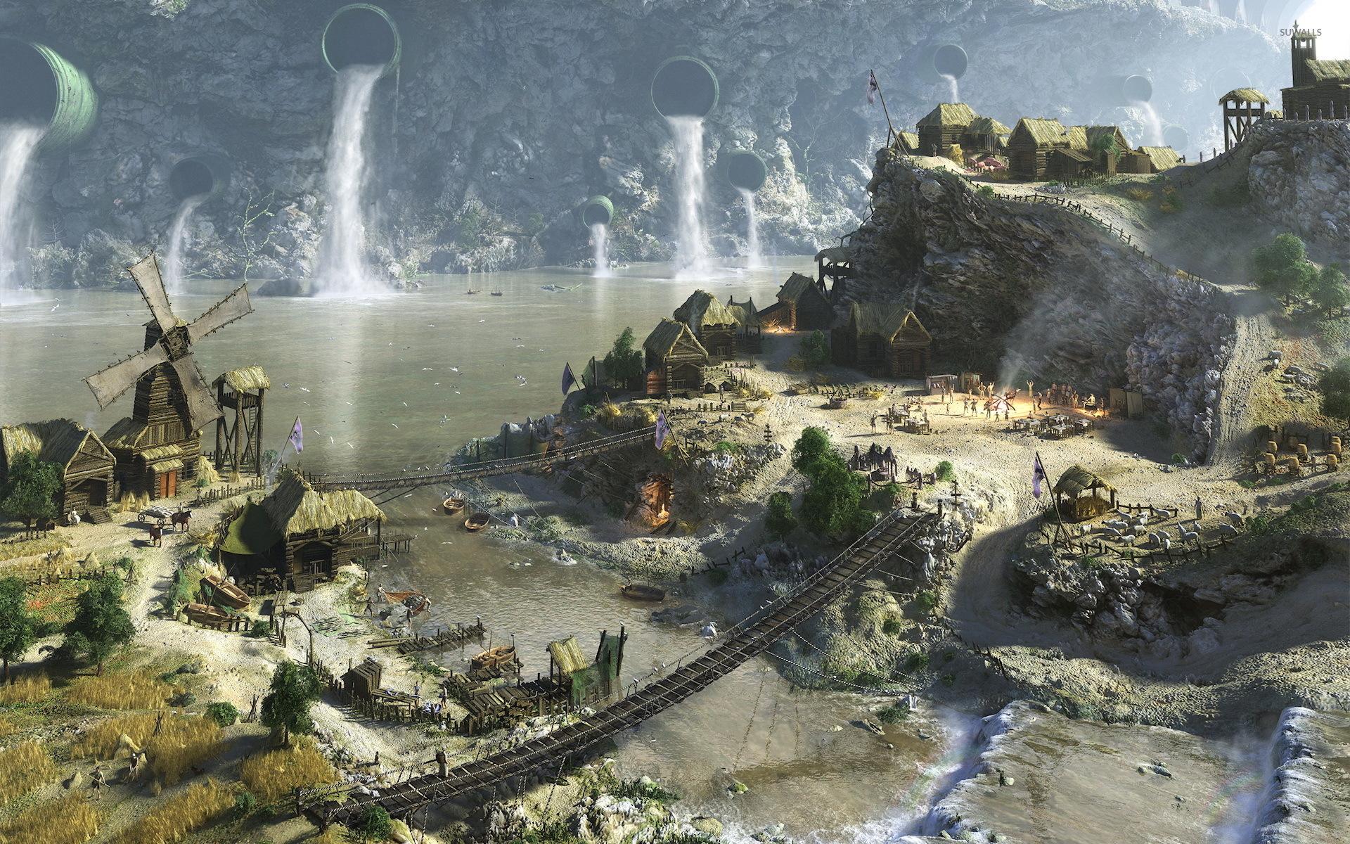 Fantasy Town Wallpapers - Top Free Fantasy Town Backgrounds ...
