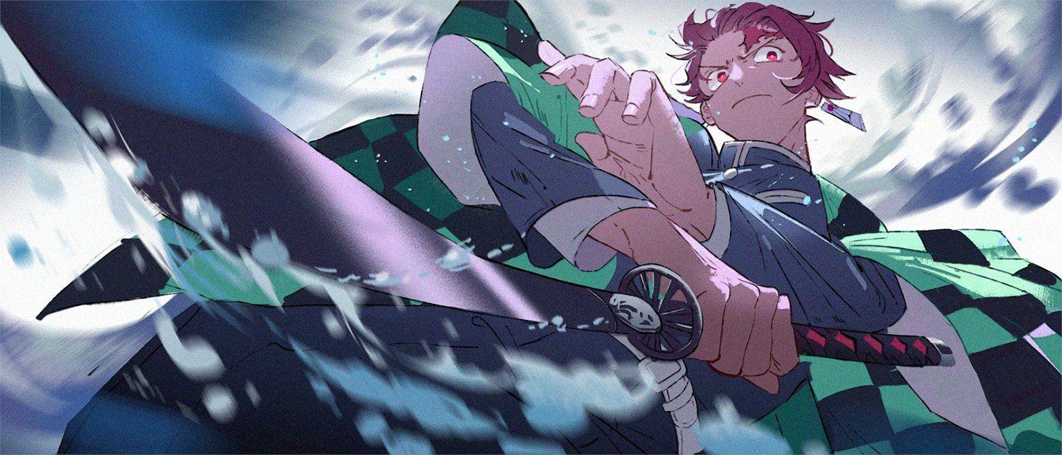 Demon Slayer Dual Screen Wallpapers - Top Free Demon Slayer Dual Screen ...