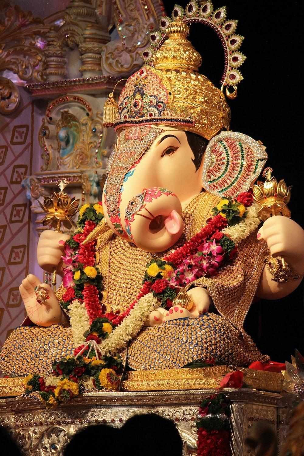 Dagdusheth Ganpati Wallpapers - Top Free Dagdusheth Ganpati Backgrounds ...