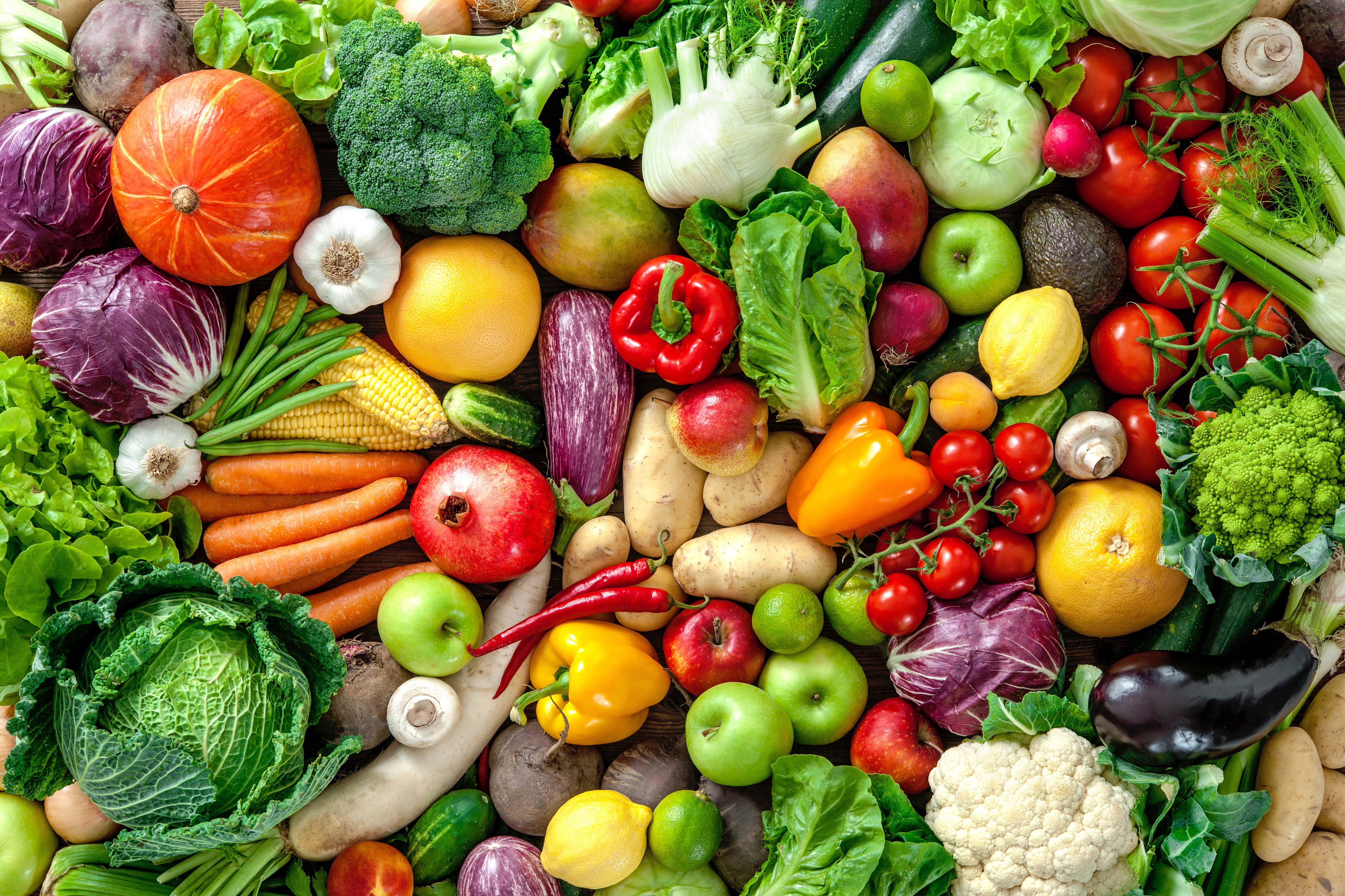Fruits and Veggies Wallpapers - Top Free Fruits and Veggies Backgrounds ...