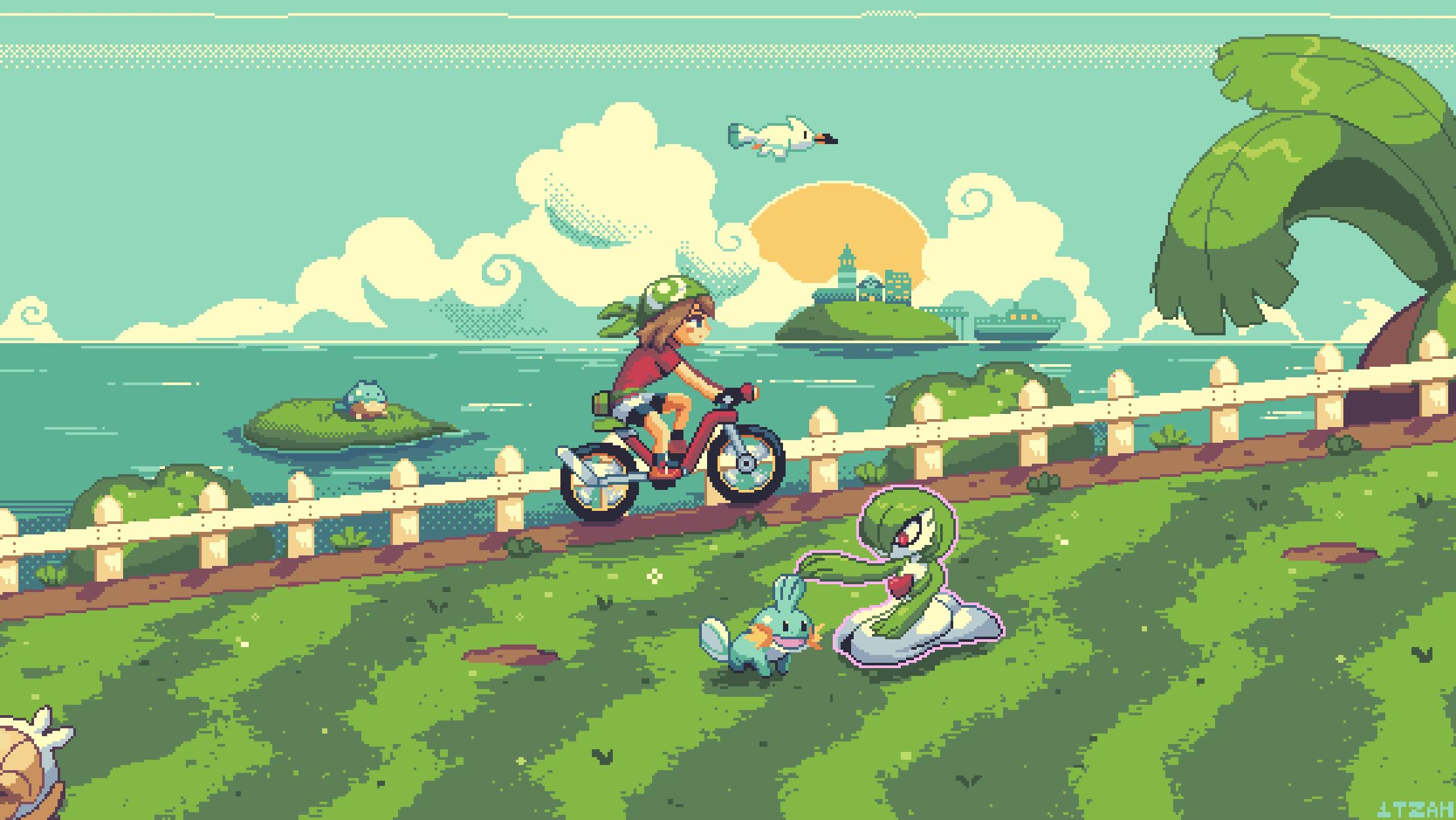 Pokémon Pixel Art Wallpapers - Top Free Pokémon Pixel Art Backgrounds ...