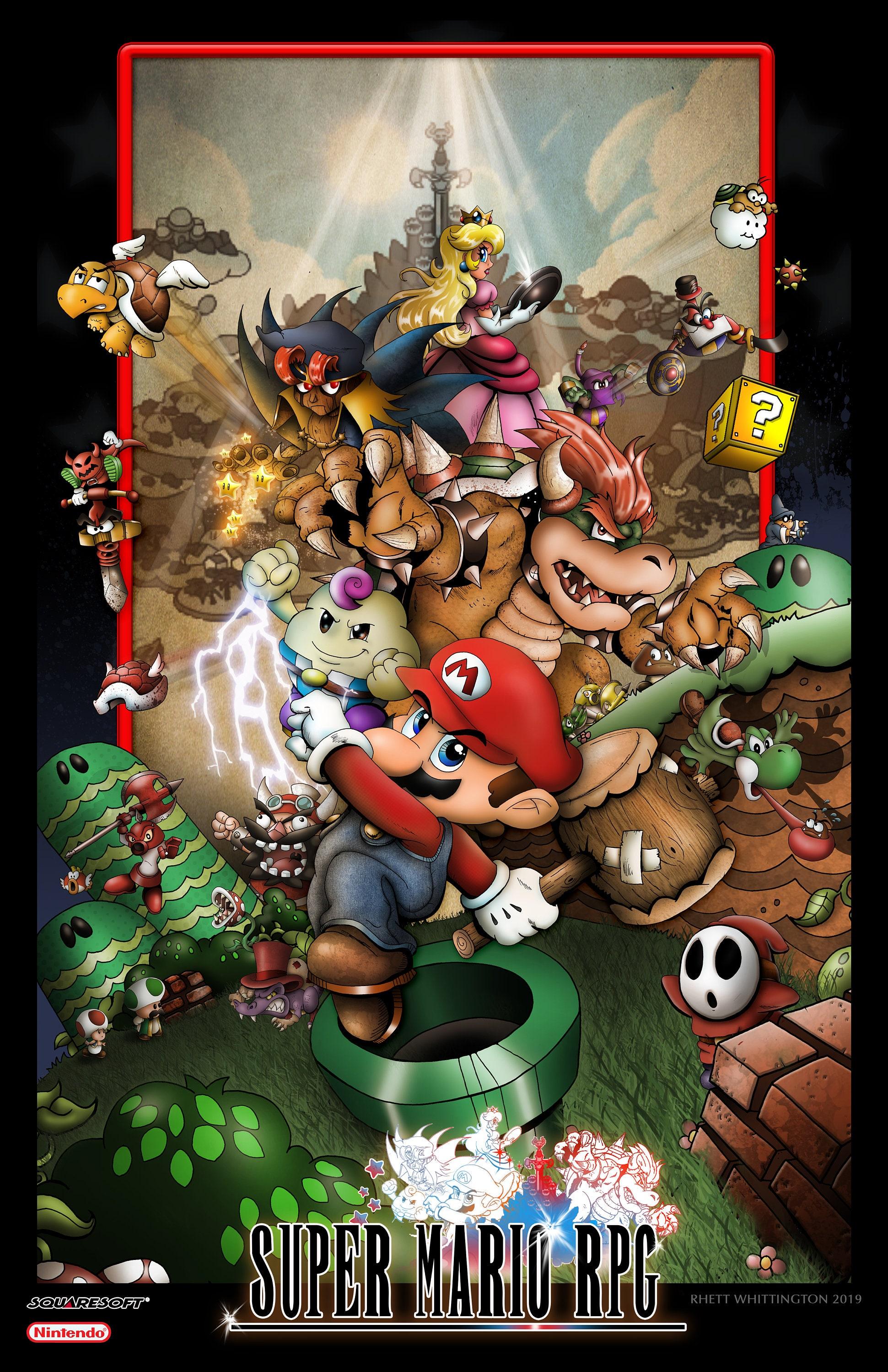 Super Mario RPG Wallpapers - Top Free Super Mario RPG Backgrounds ...