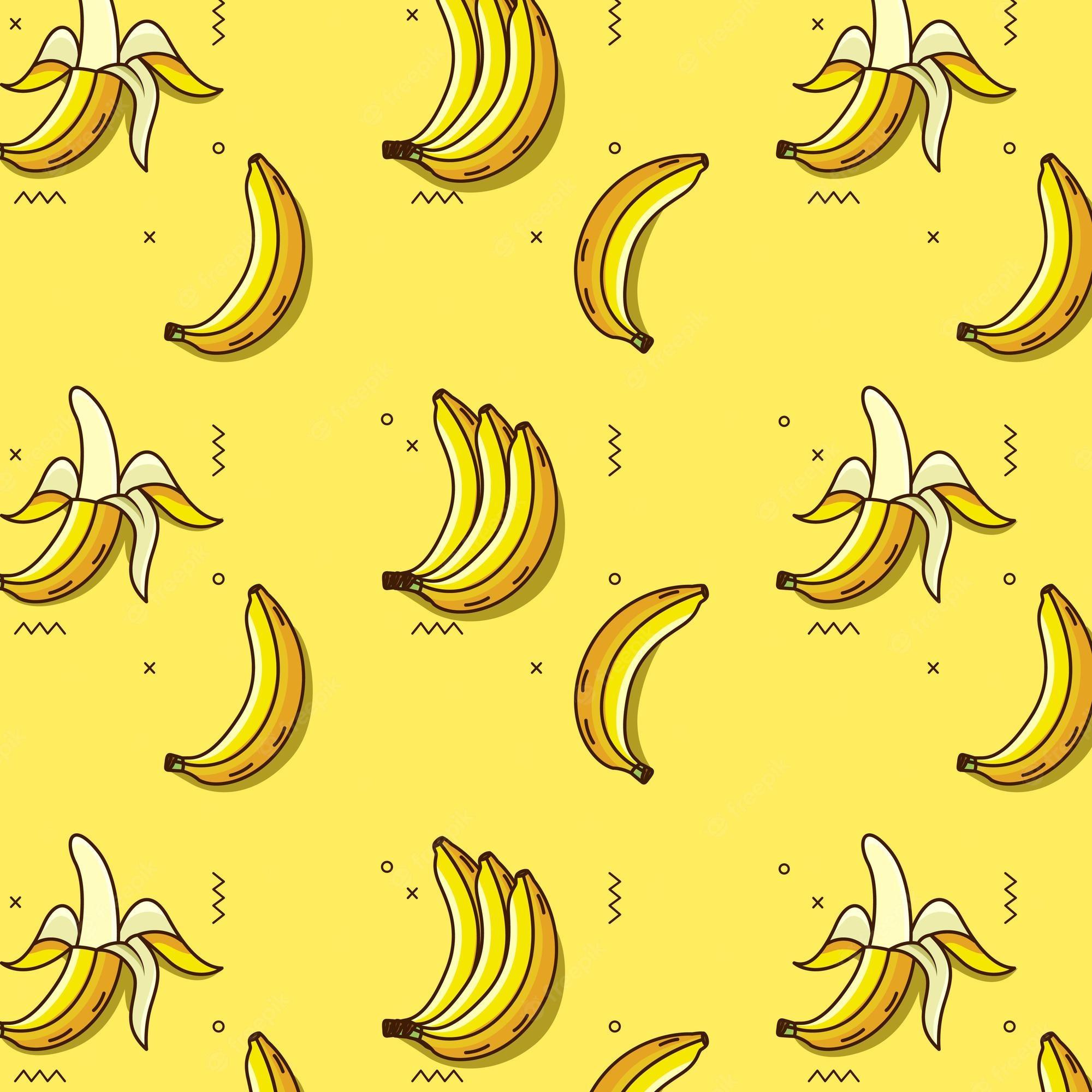 Banana Pattern Wallpapers - Top Free Banana Pattern Backgrounds ...