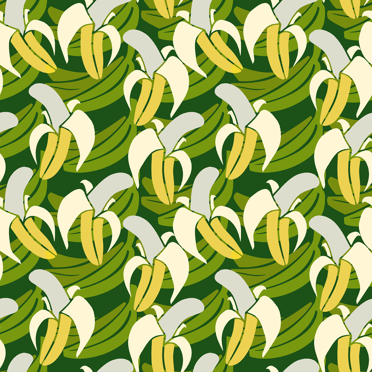 Banana Pattern Wallpapers - Top Free Banana Pattern Backgrounds ...