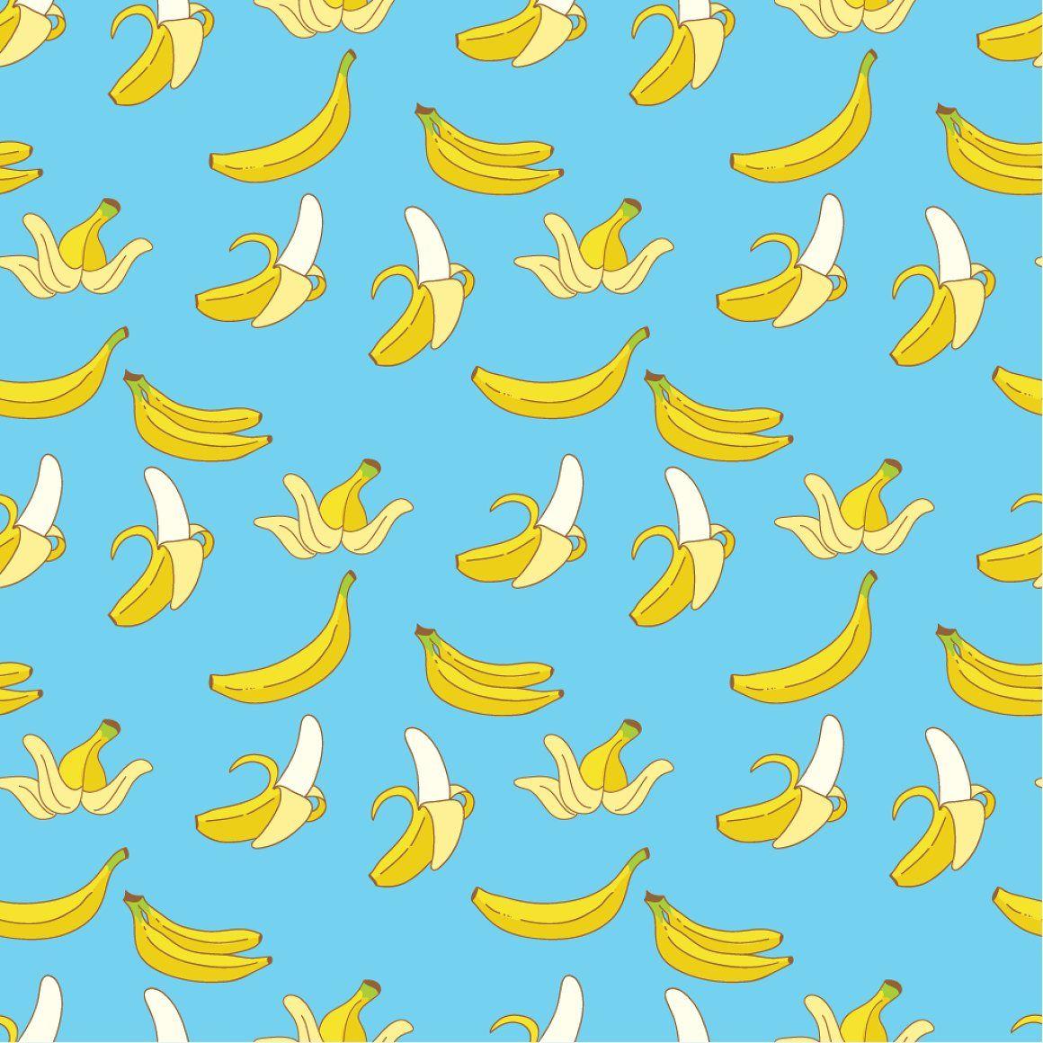 Banana Pattern Wallpapers - Top Free Banana Pattern Backgrounds ...