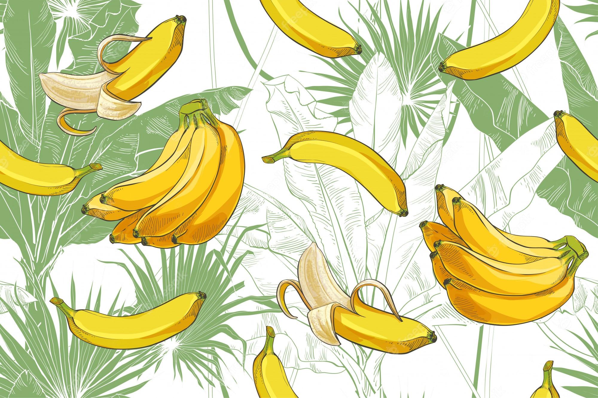 Banana Pattern Wallpapers - Top Free Banana Pattern Backgrounds ...