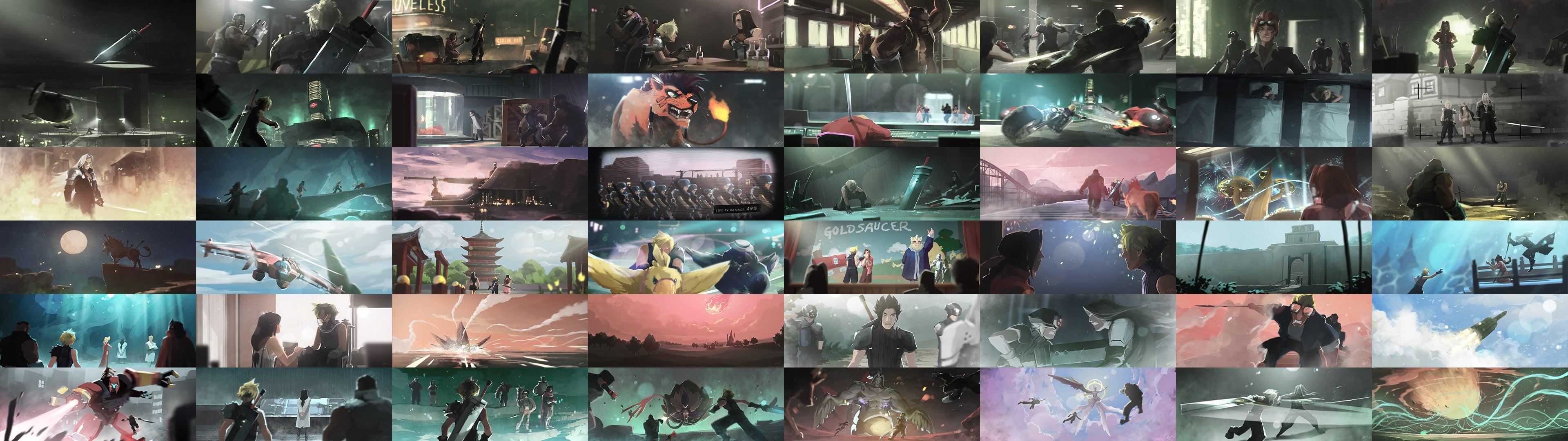 Final Fantasy Dual Monitor Wallpapers - Top Free Final Fantasy Dual ...