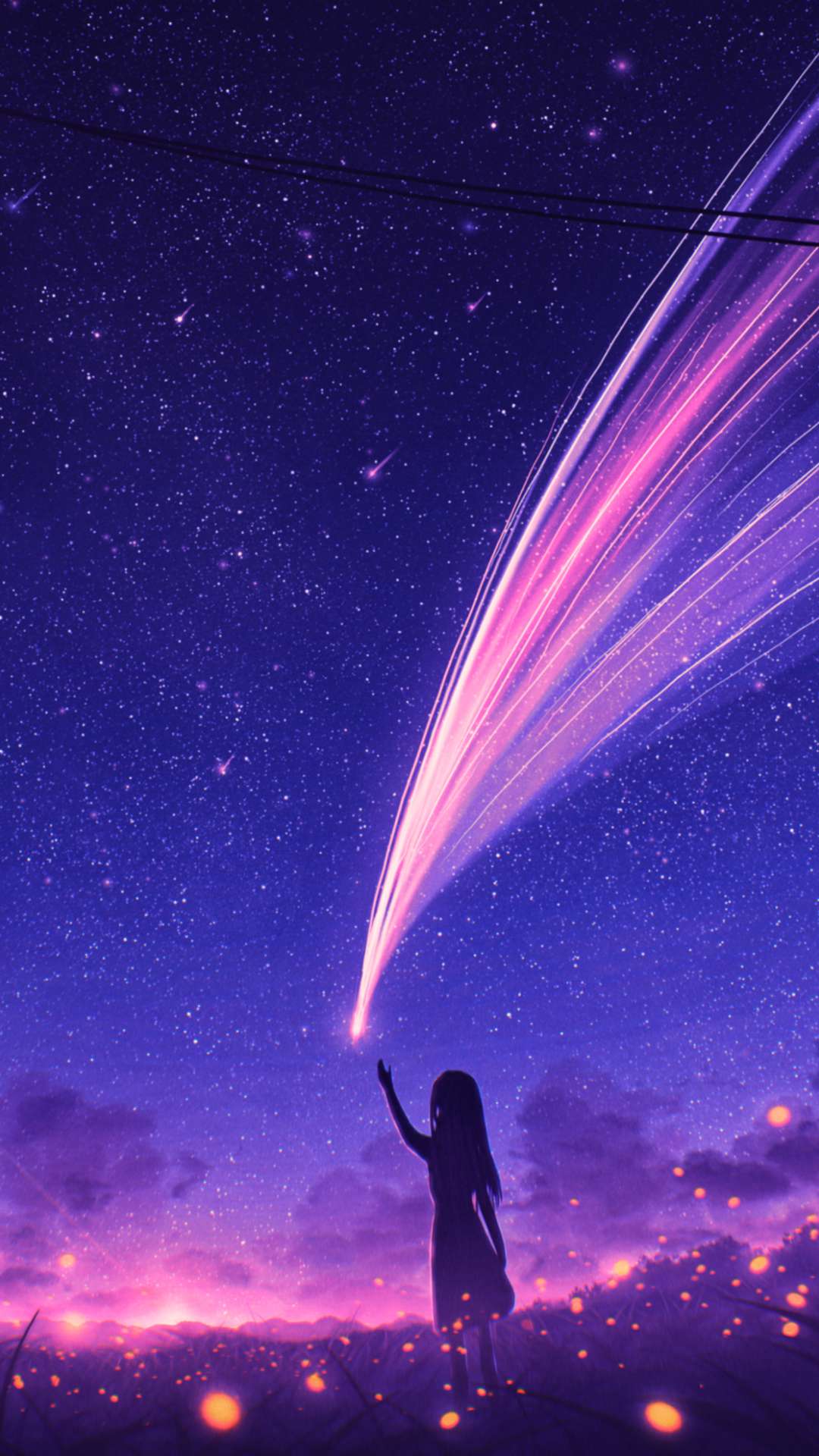 Anime Sky Phone Wallpapers - Top Free Anime Sky Phone Backgrounds ...