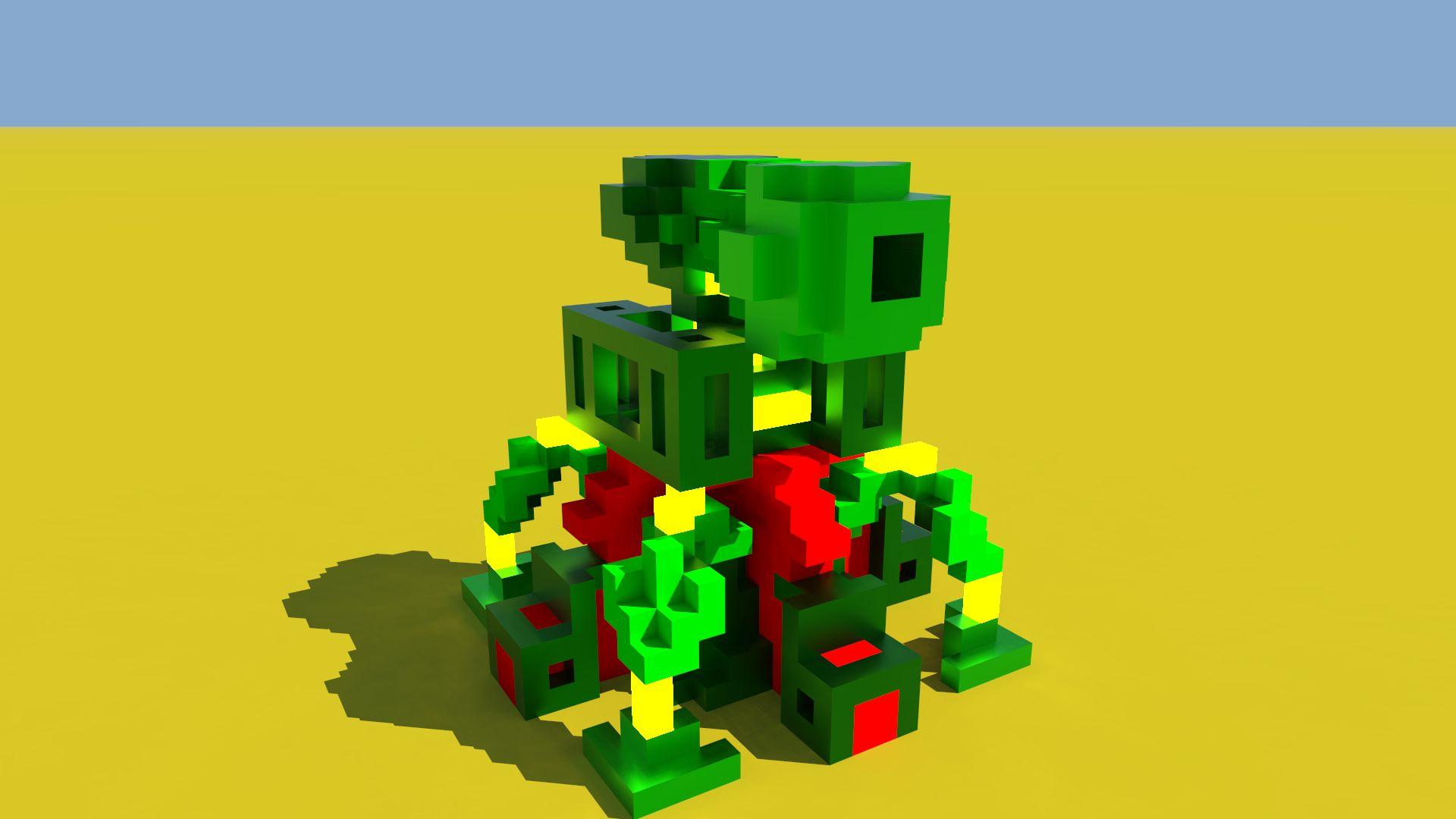 Voxel Wallpapers - Top Free Voxel Backgrounds - WallpaperAccess