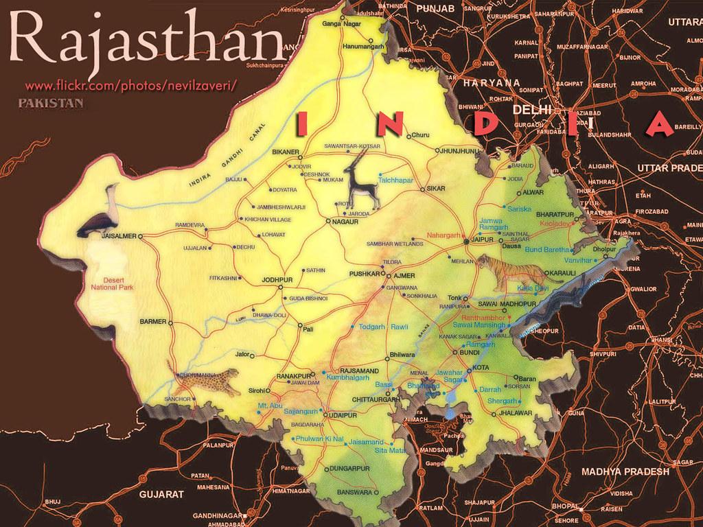 Rajasthan Map Wallpapers - Top Free Rajasthan Map Backgrounds ...