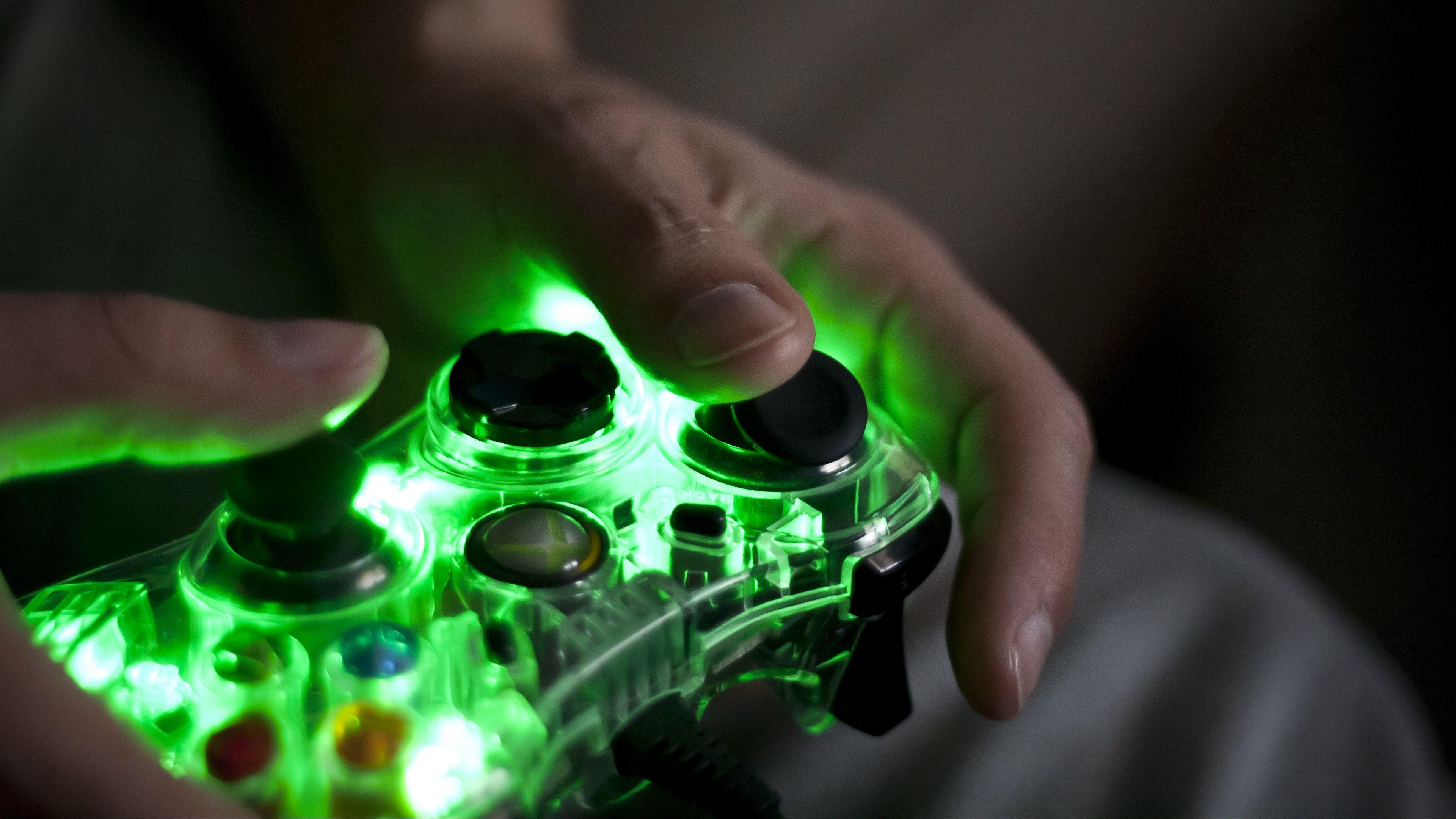 Green Gaming Controller Wallpapers - Top Free Green Gaming Controller ...
