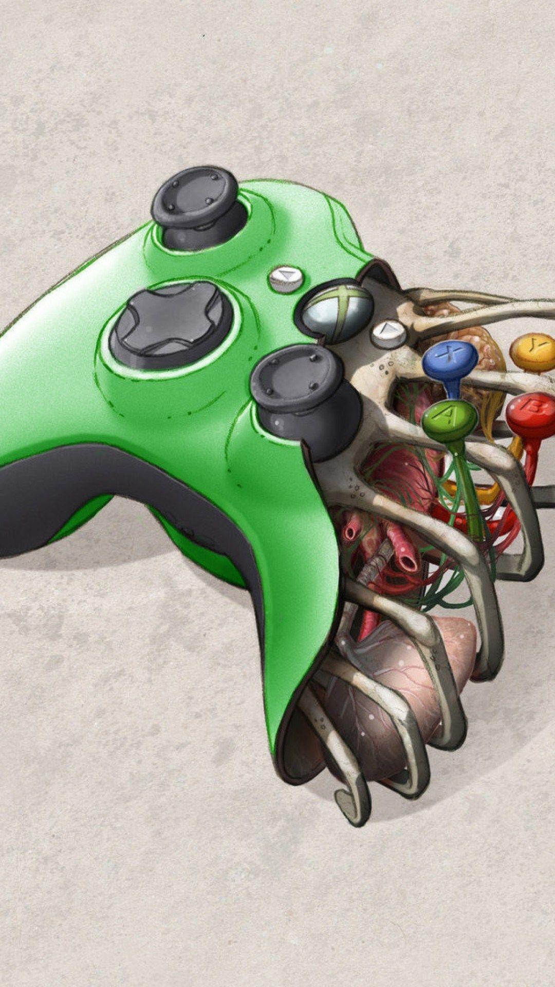 Green Gaming Controller Wallpapers - Top Free Green Gaming Controller ...