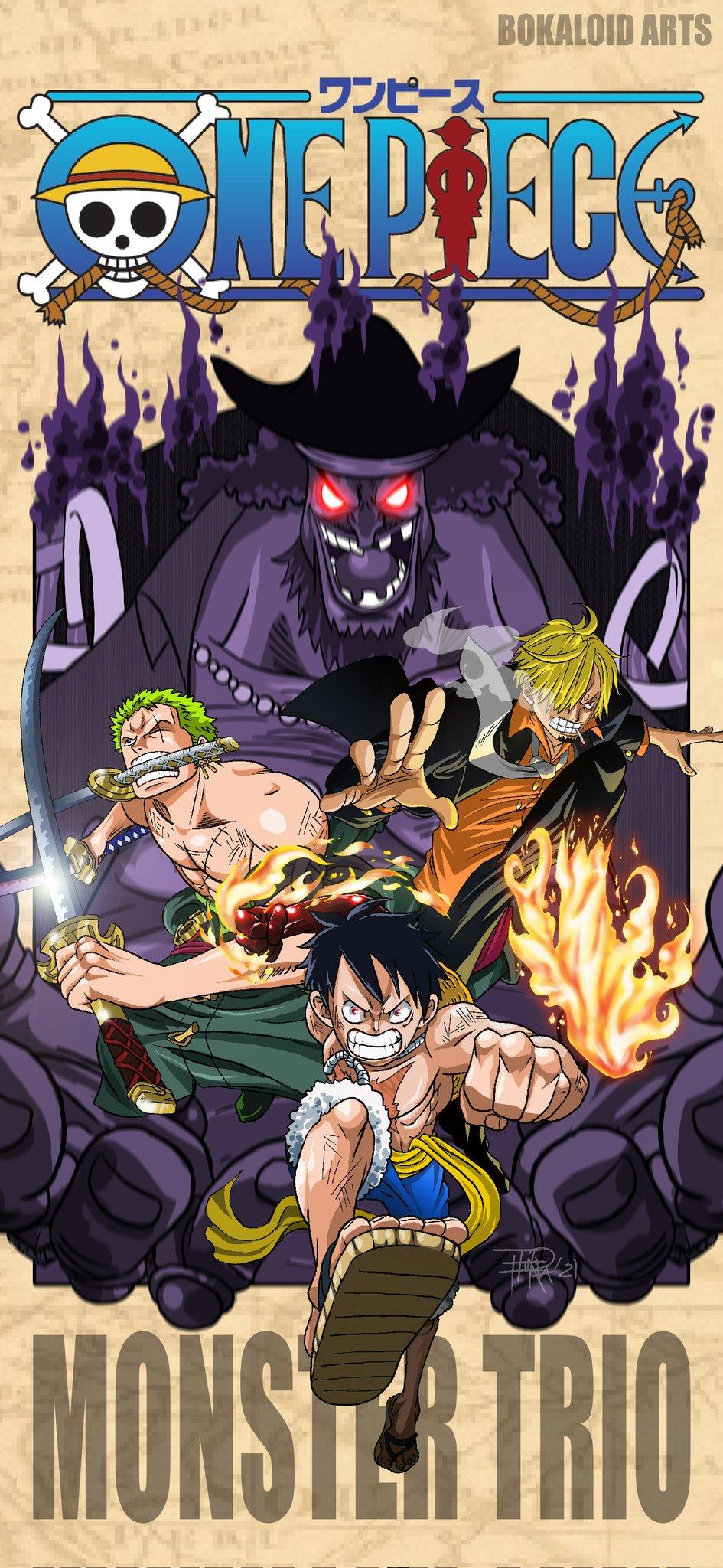 Monster Trio One Piece Wallpapers - Top Free Monster Trio One Piece Backgrounds - WallpaperAccess