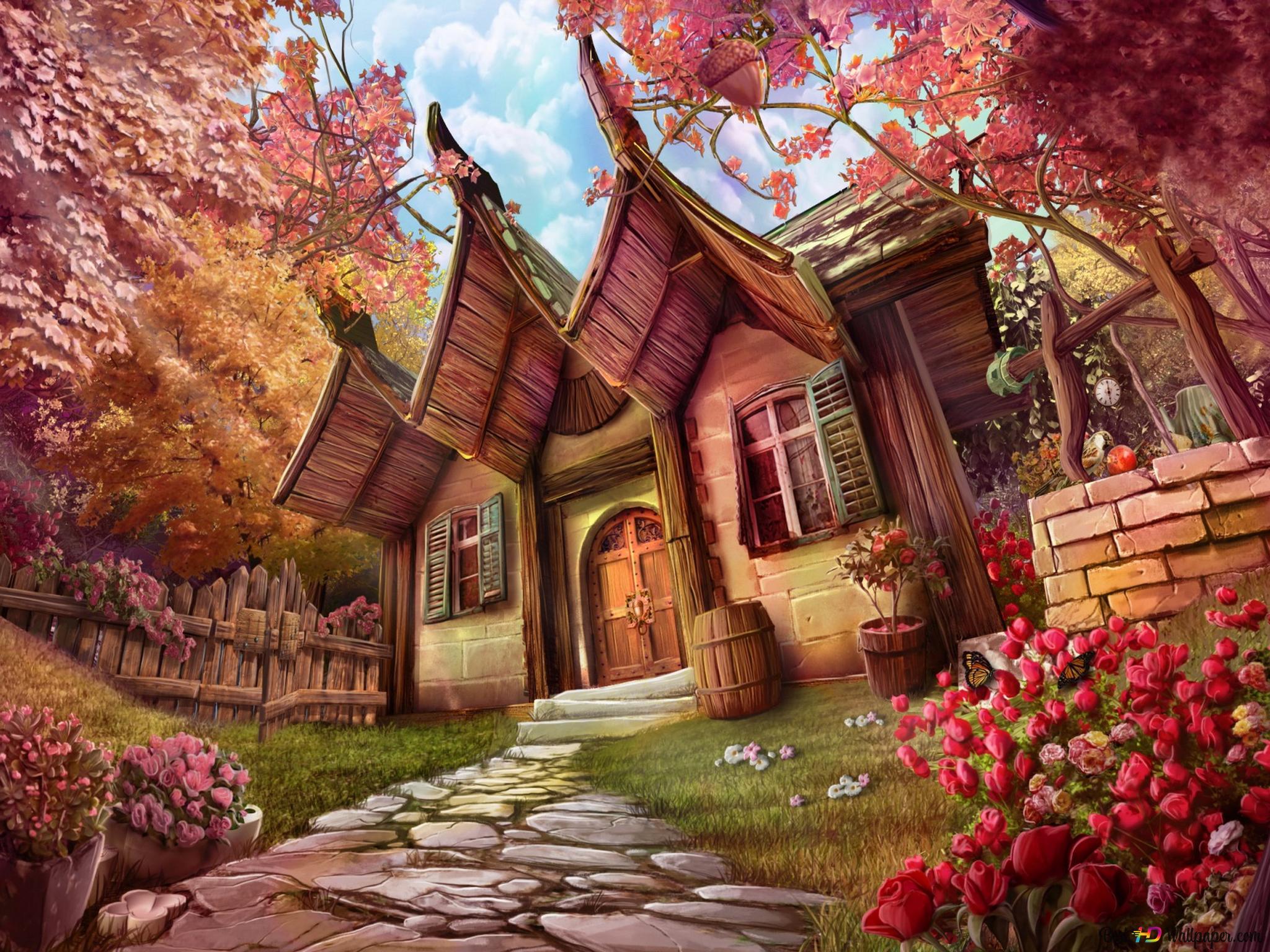 House in Forest Wallpapers - Top Free House in Forest Backgrounds ...