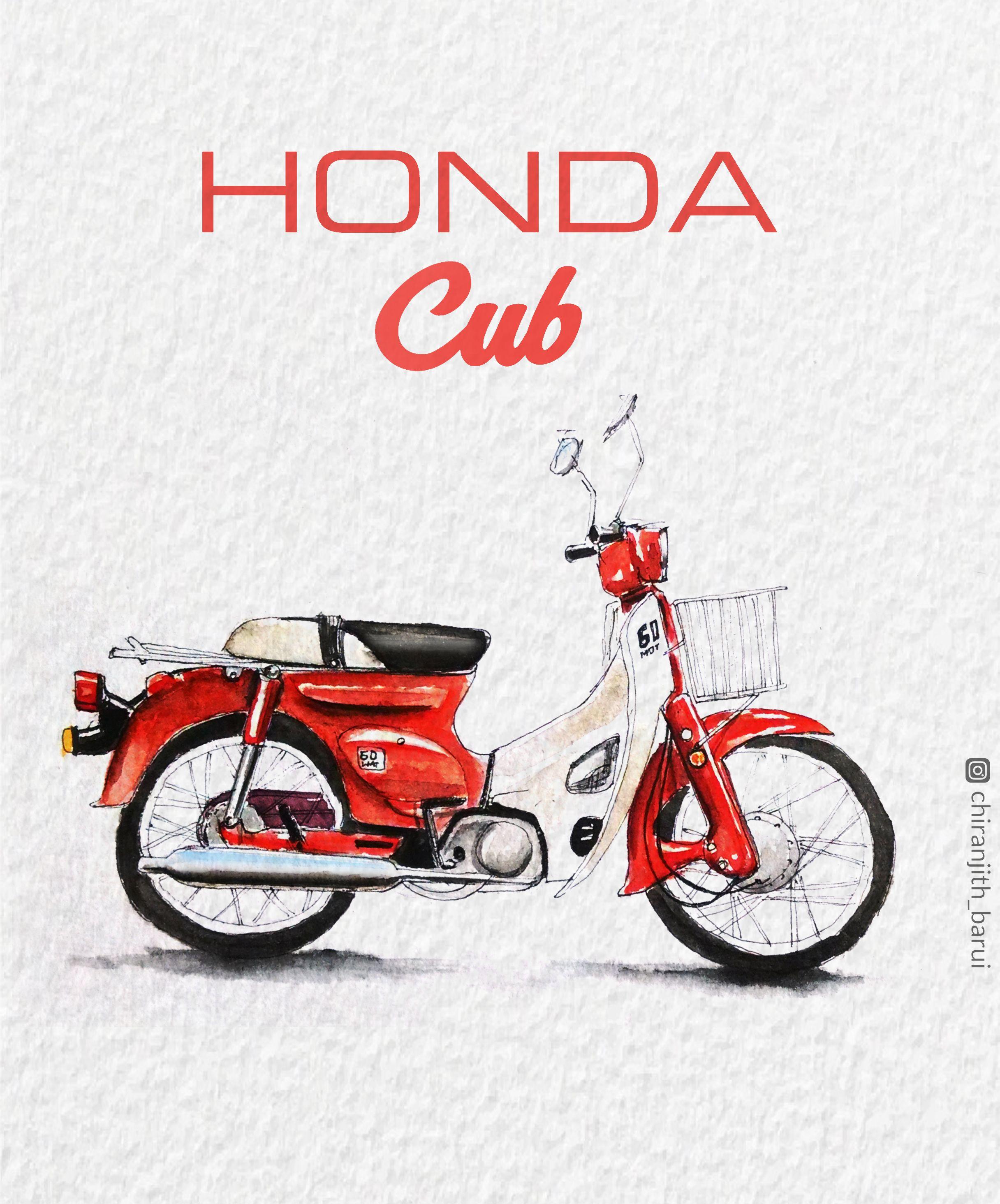 Honda Super Cub Wallpapers - Top Free Honda Super Cub Backgrounds ...