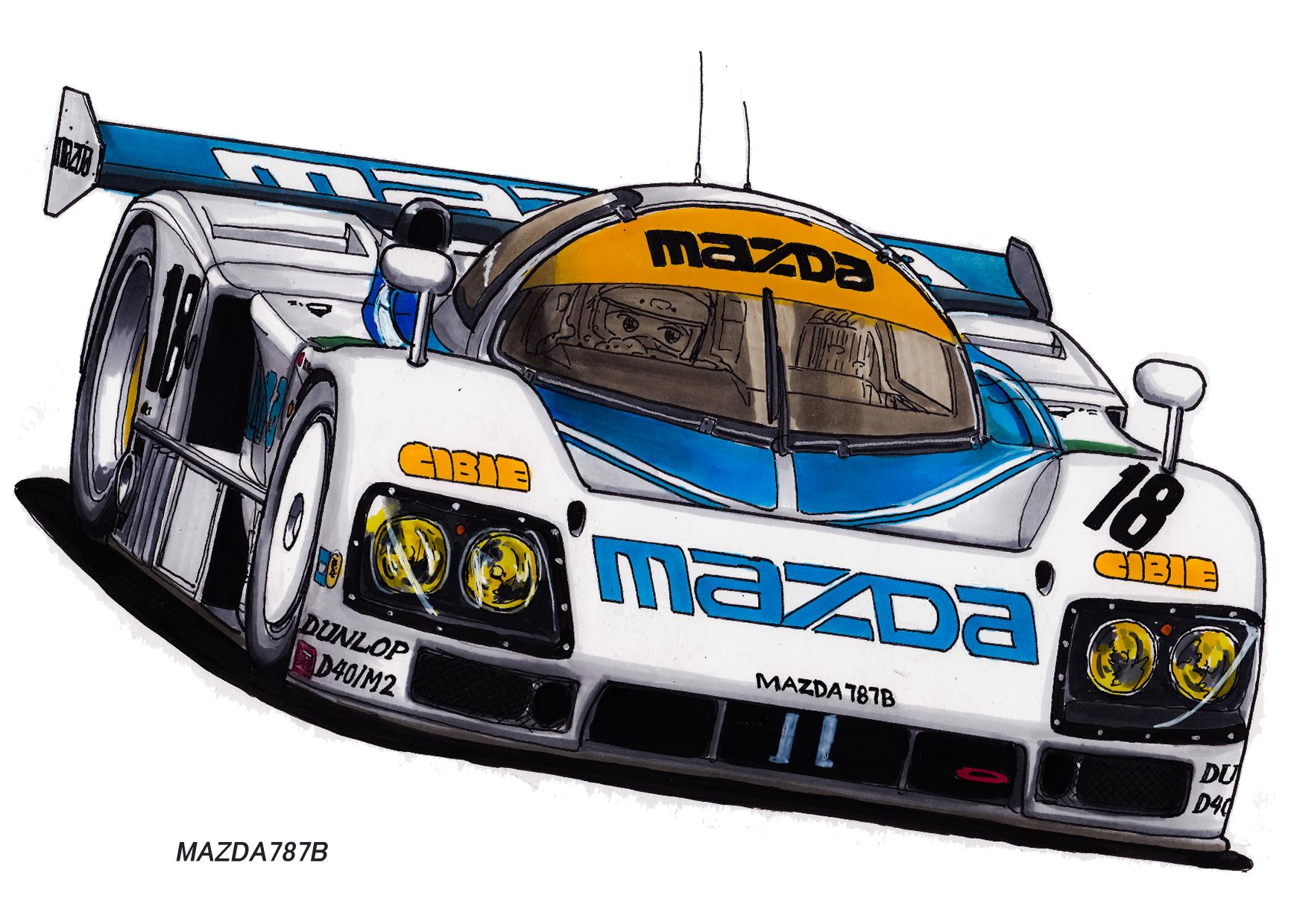 Mazda 787B Wallpapers - Top Free Mazda 787B Backgrounds - WallpaperAccess