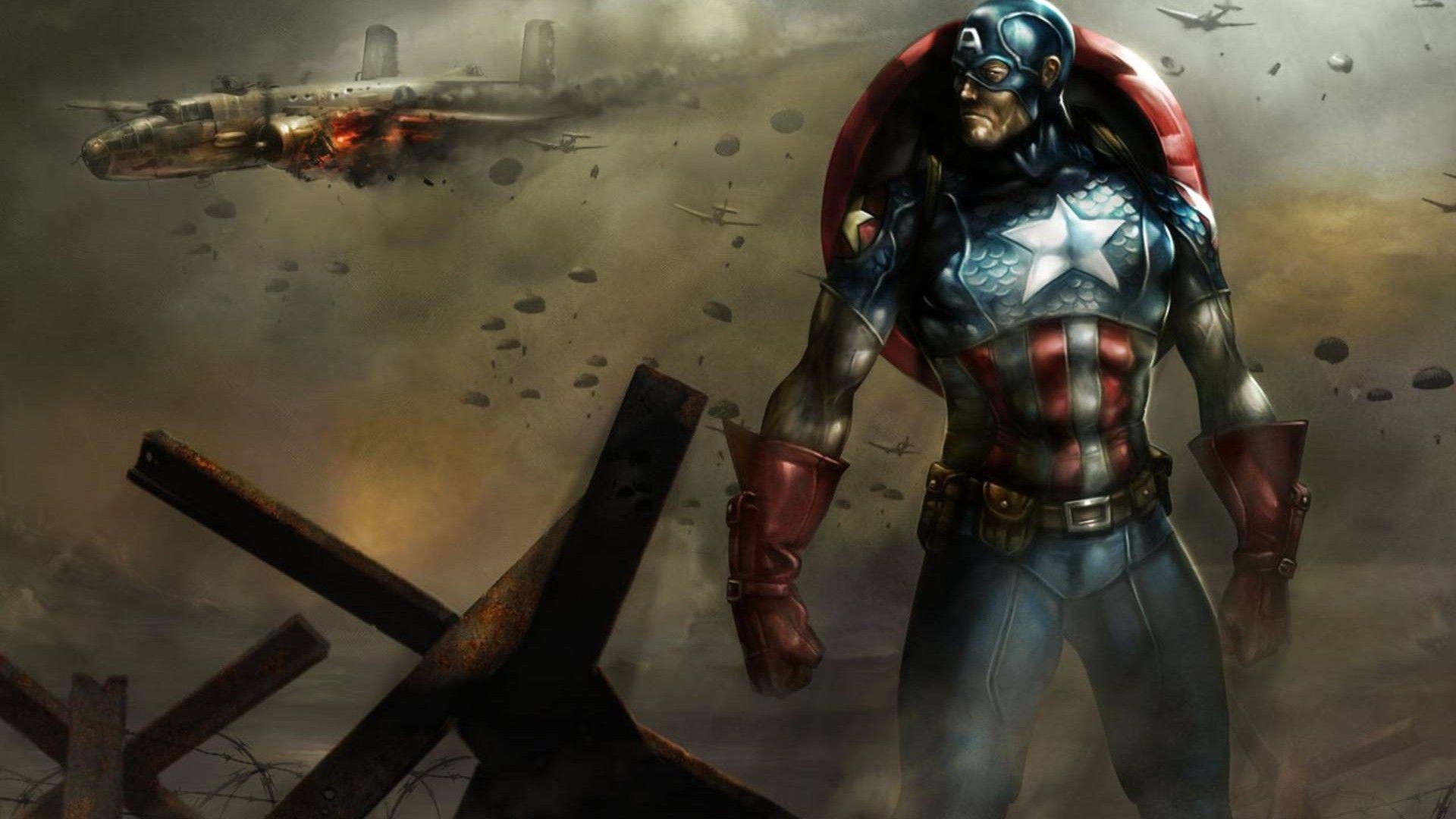 Captain America Comic Book Wallpapers - Top Free Captain America Comic ...