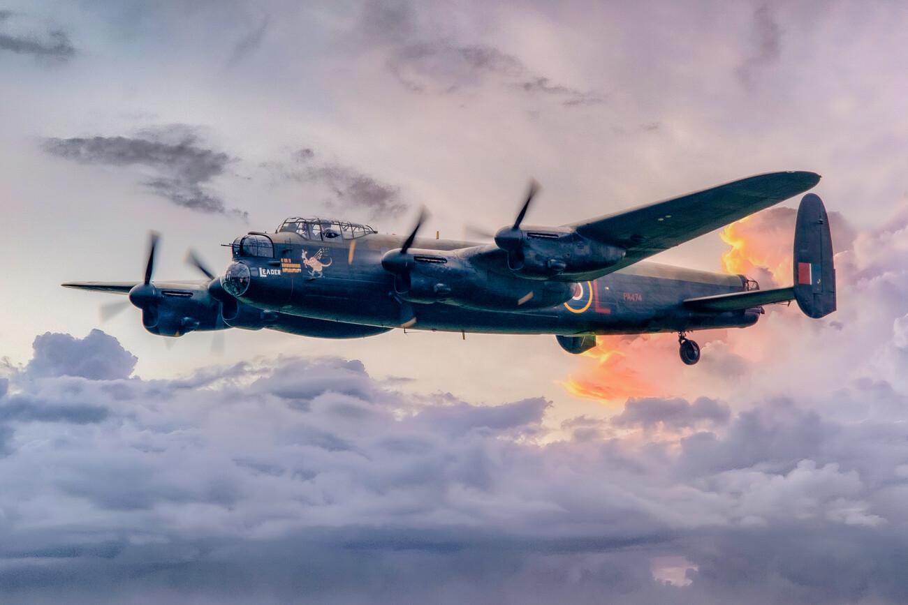 Avro Lancaster Wallpapers - Top Free Avro Lancaster Backgrounds - WallpaperAccess