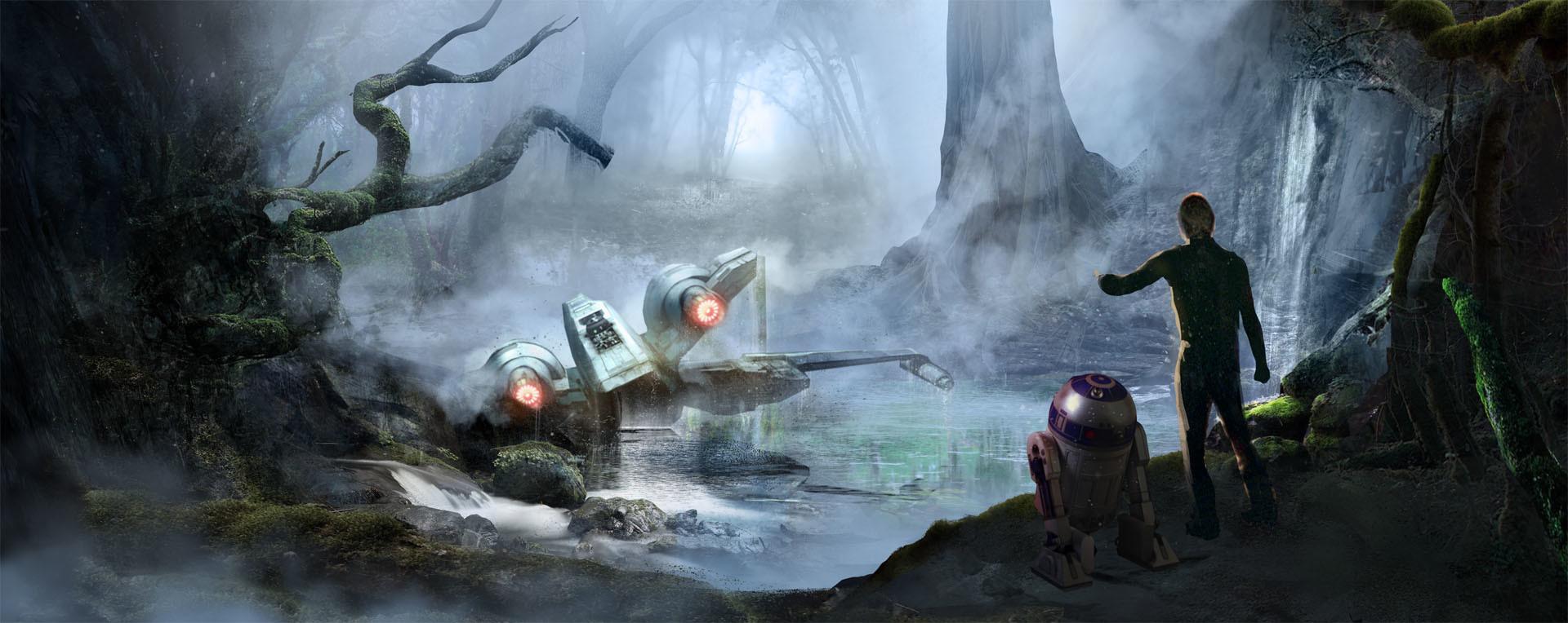 Dagobah Wallpapers - Top Free Dagobah Backgrounds - WallpaperAccess