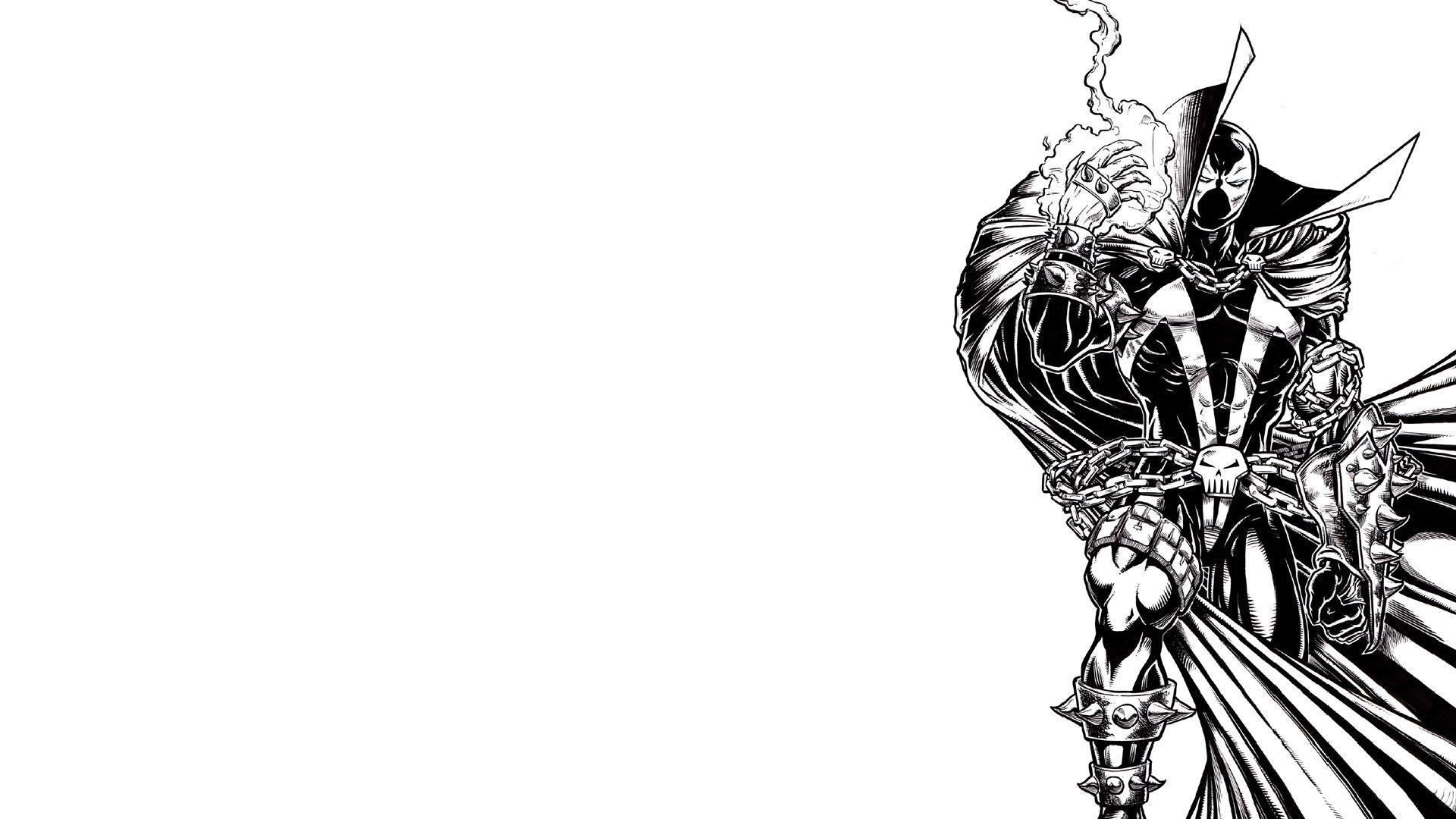 Spawn Black and White Wallpapers - Top Free Spawn Black and White ...