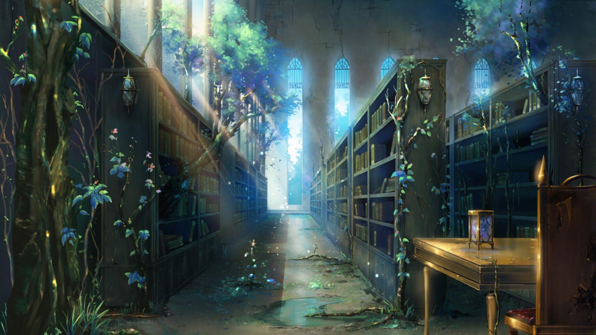 Fantasy Library Wallpapers - Top Free Fantasy Library Backgrounds ...