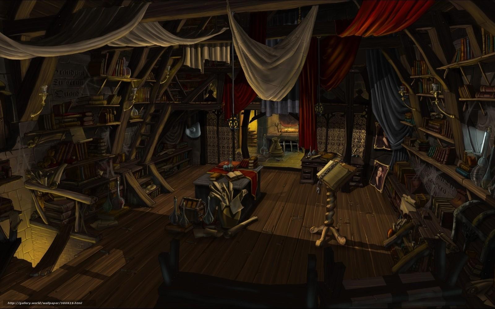 Fantasy Library Wallpapers - Top Free Fantasy Library Backgrounds ...