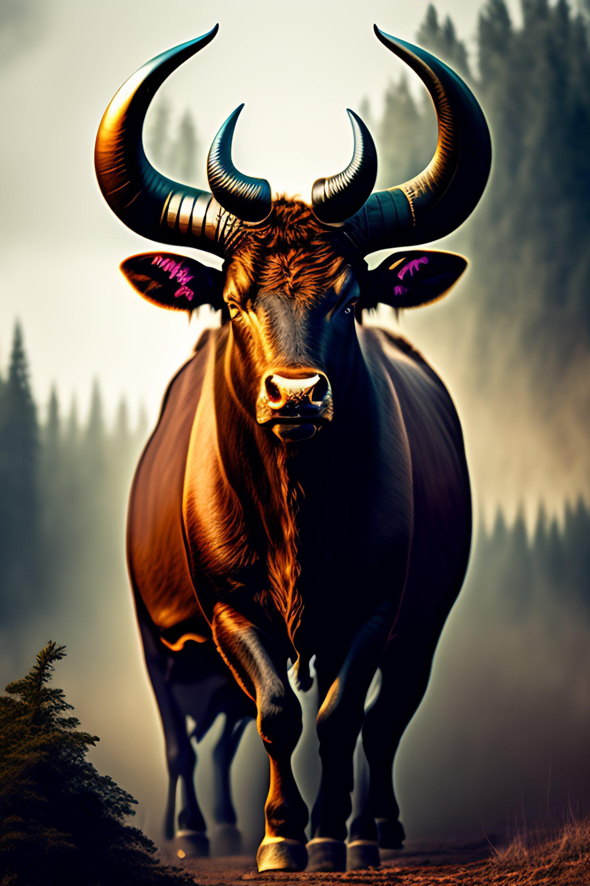 Big Bull Wallpapers - Top Free Big Bull Backgrounds - WallpaperAccess
