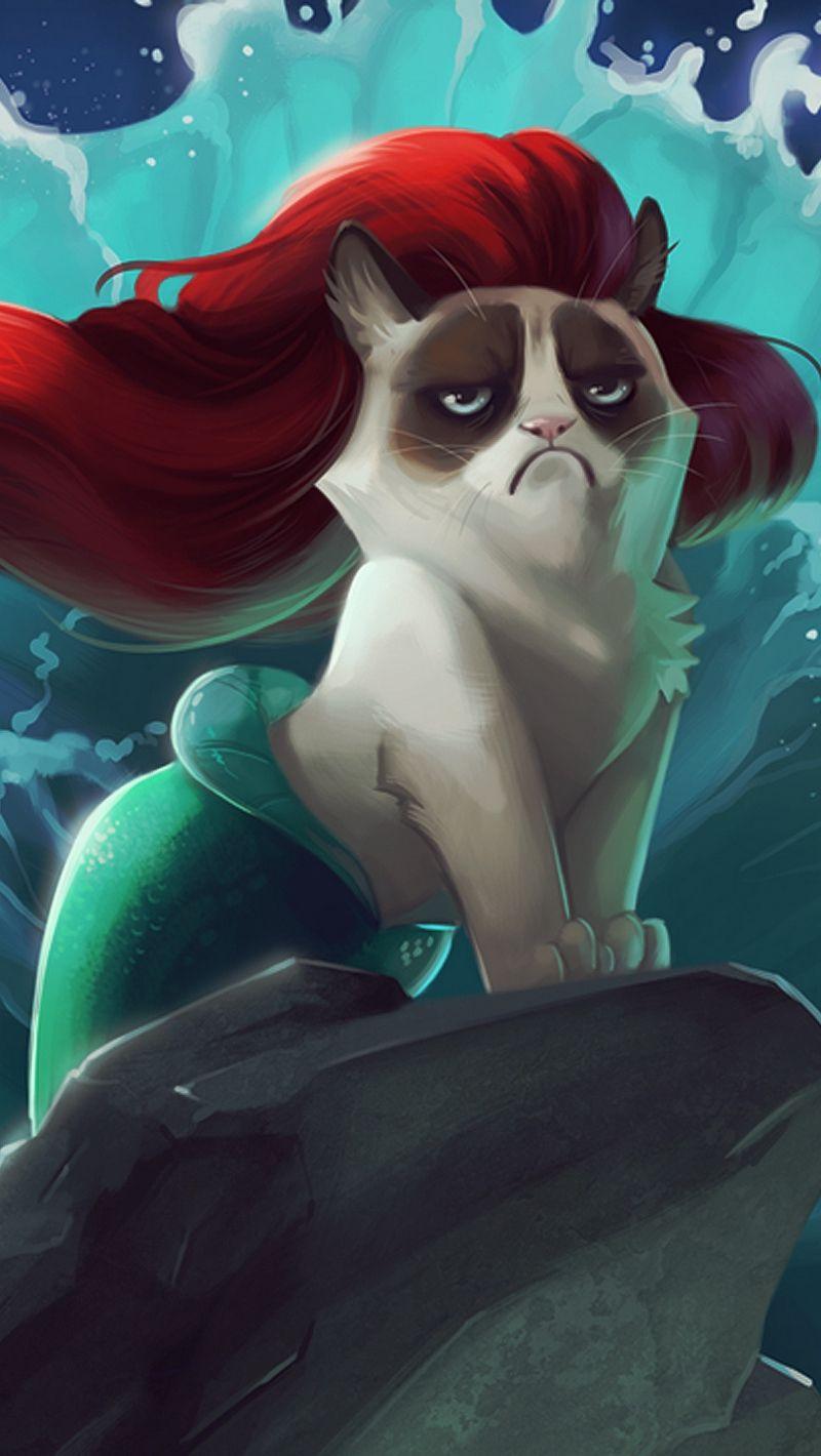 Cartoon Cat iPhone Wallpapers - Top Free Cartoon Cat iPhone Backgrounds ...