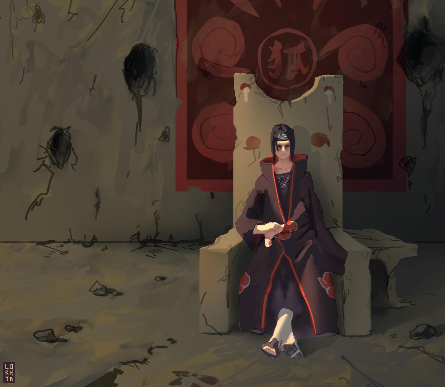 Itachi On Throne Wallpapers - Top Free Itachi On Throne Backgrounds ...