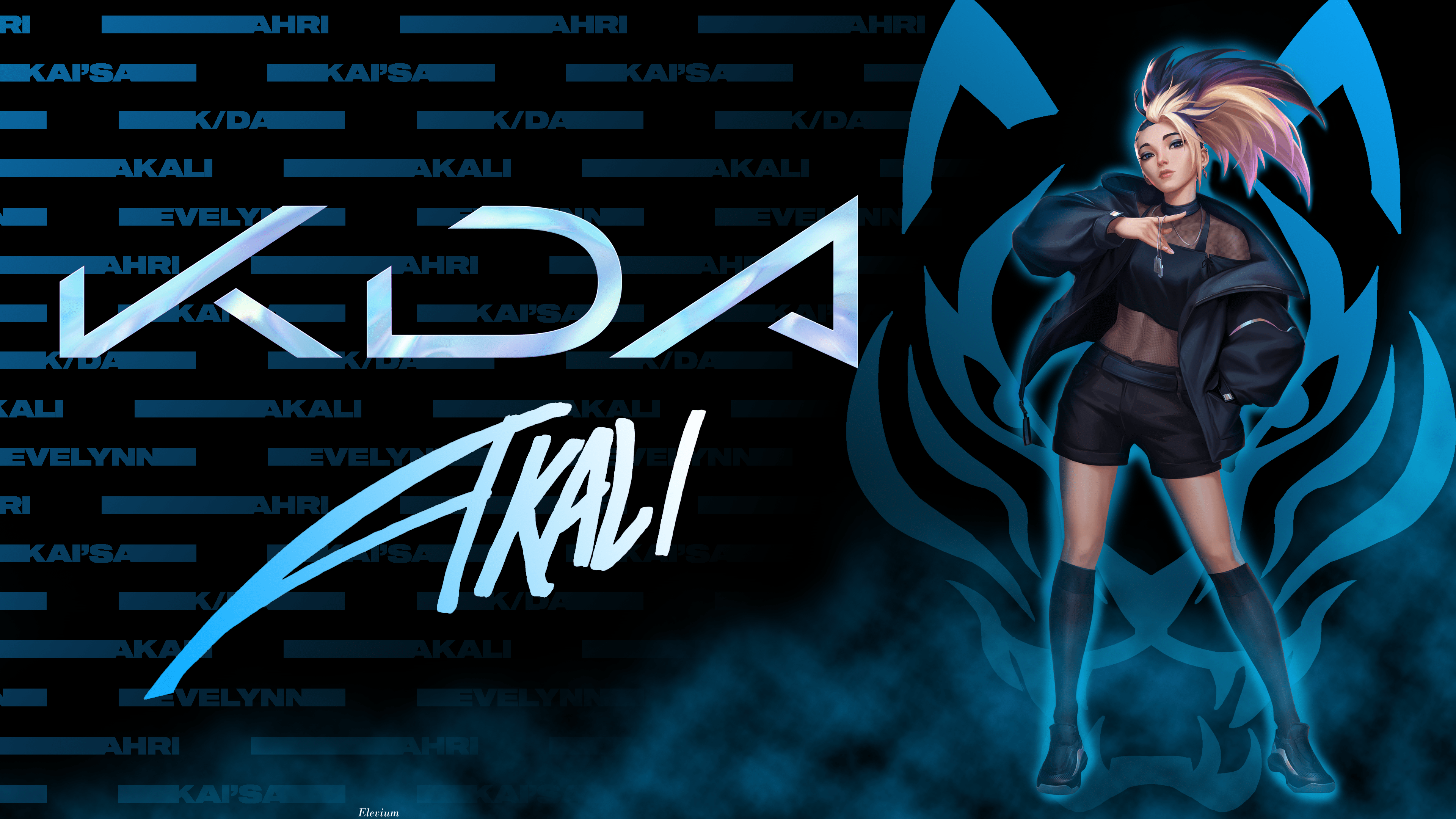 Akali KDA Wallpapers - Top Free Akali KDA Backgrounds - WallpaperAccess